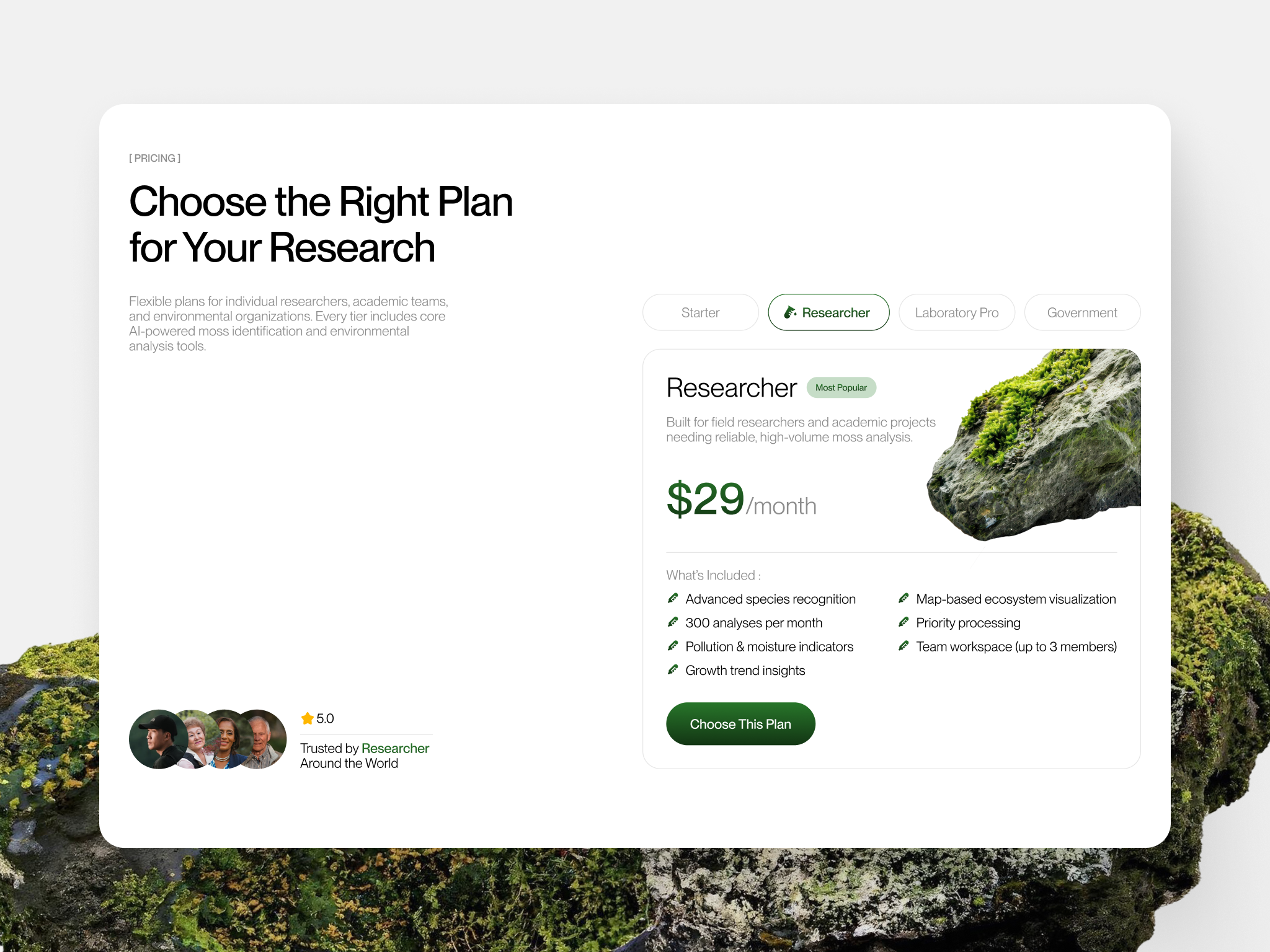 Cellora AI - Moss Analyze AI Website by Permadi Satria Dewanto for ...