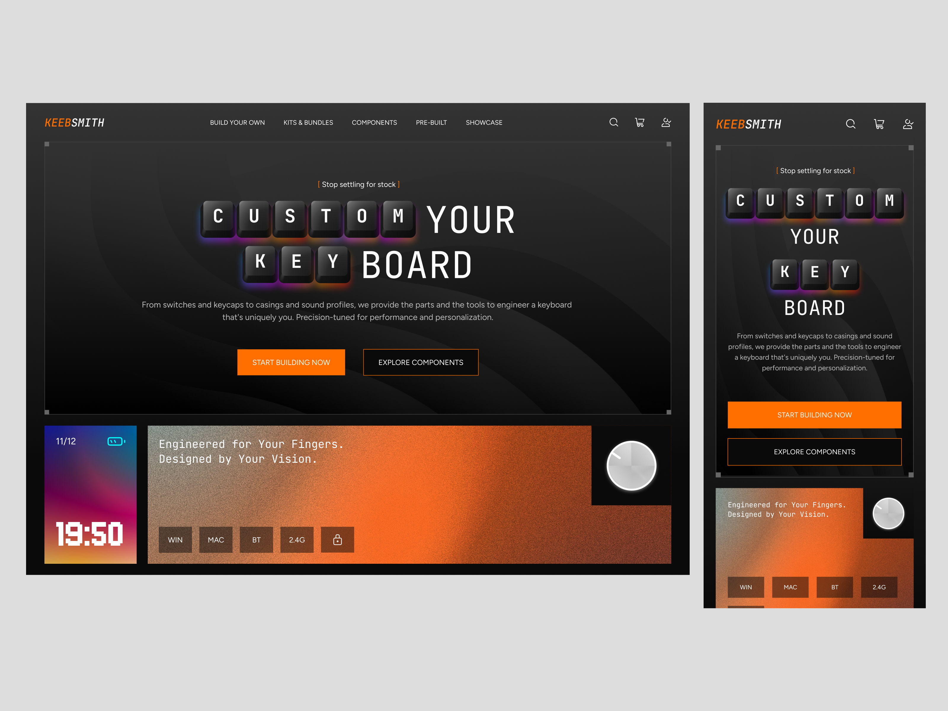 Custom Mechanical Keyboard Builder by Rizky Dwi Hidayat on Dribbble
