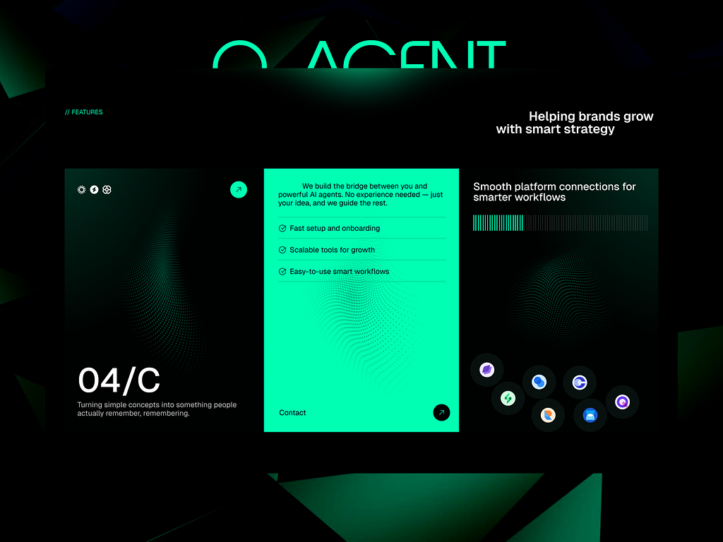 AI Agent Website Features Design by Samero - Startup Growth Partner on ...