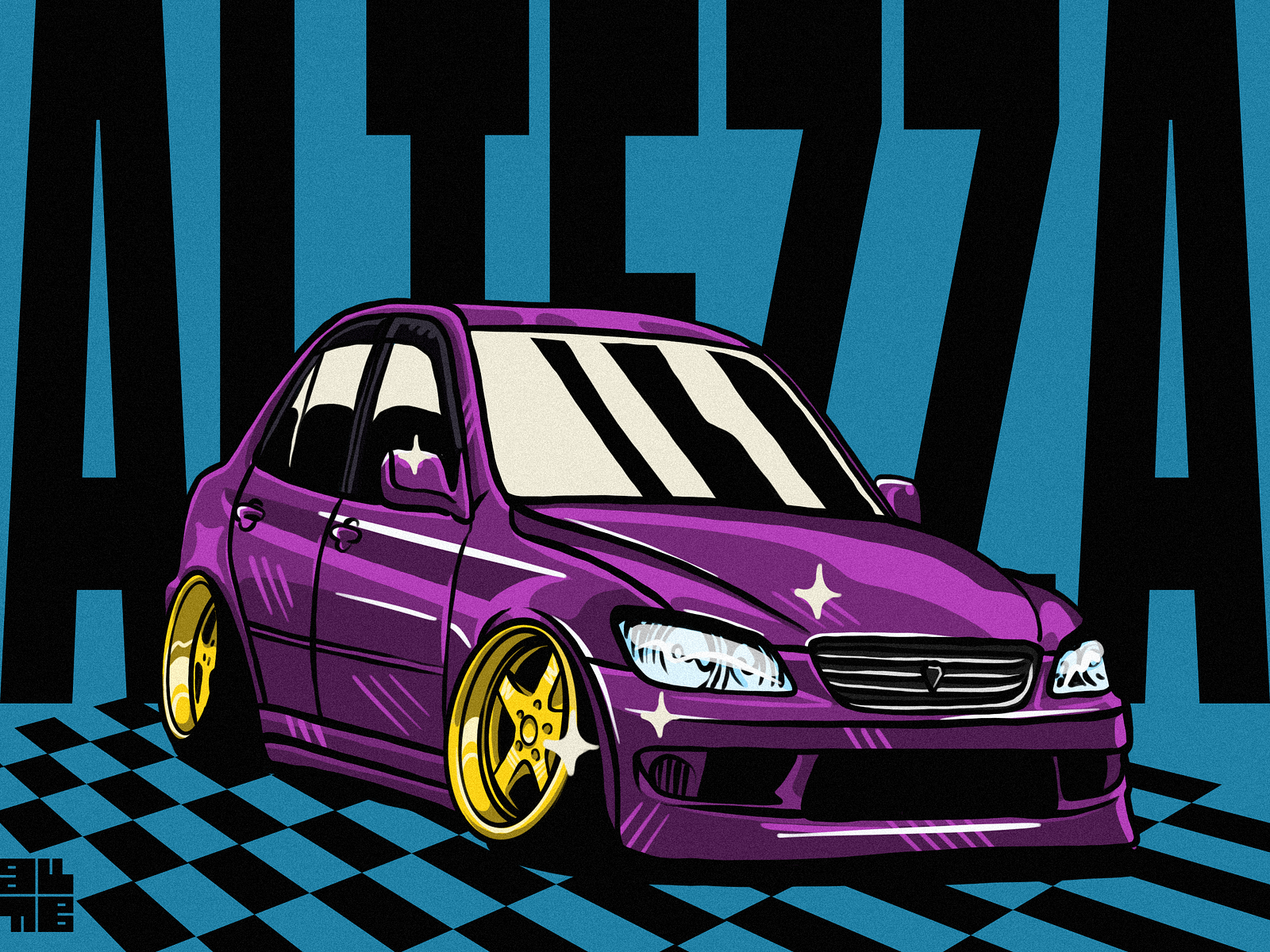 Toyota Poster Design by Fanchu Banchu on Dribbble