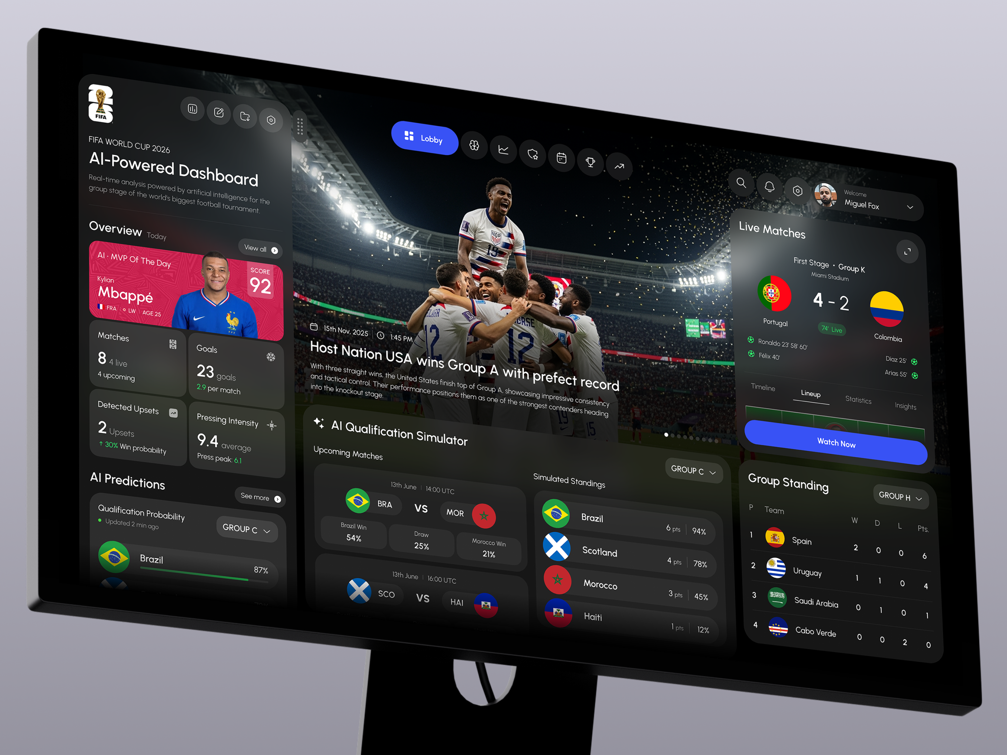 FIFA World Cup 2026 - Stats & Analytics Hub by Sogaso: UX/UI Design for ...