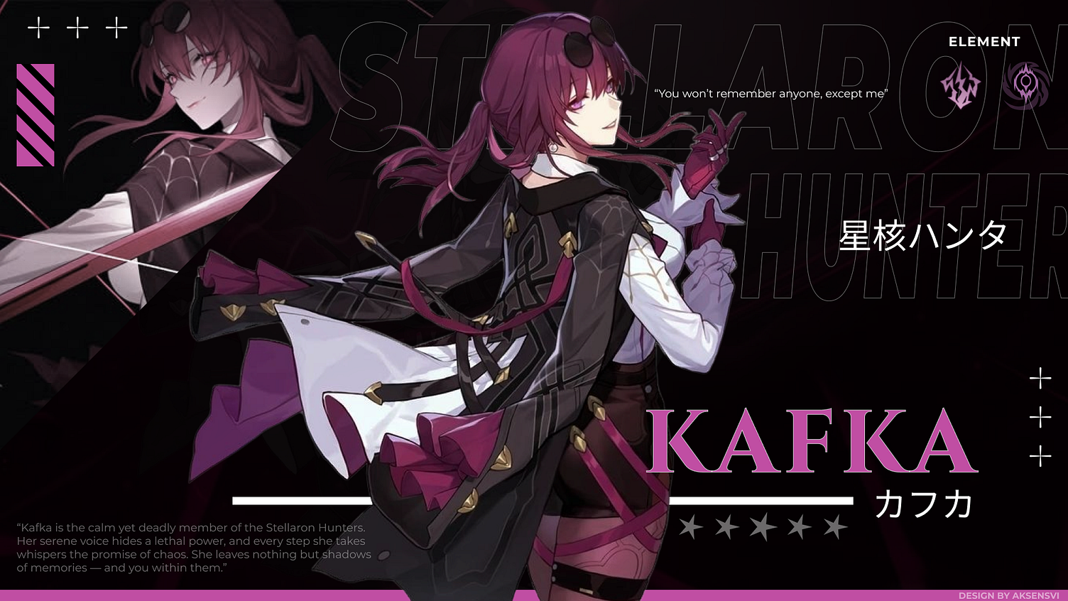 Kafka — Game Character Banner by Viki Aksens on Dribbble