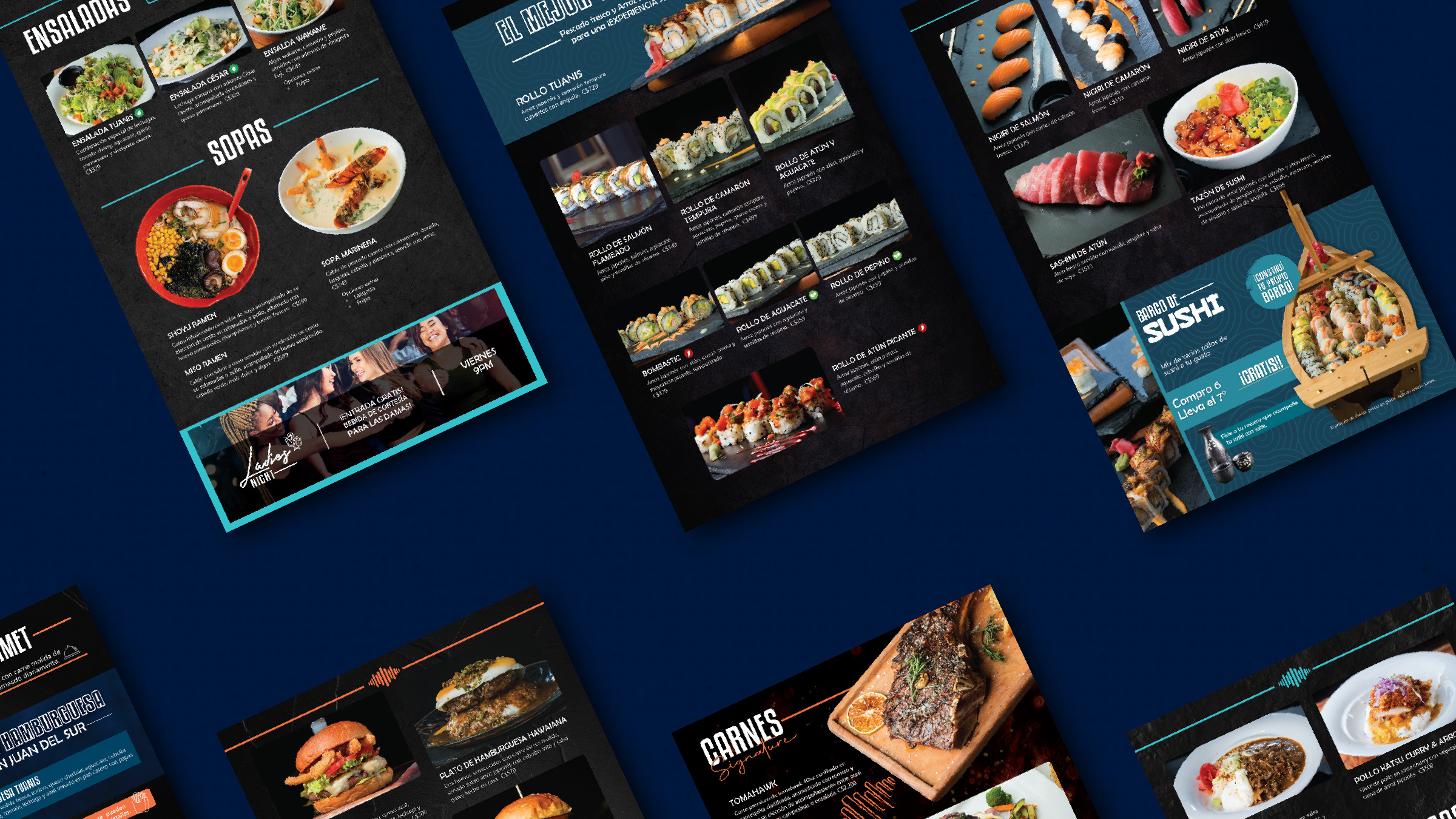 Menu Redesign | Visual Identity Project by Wendy Jeon on Dribbble
