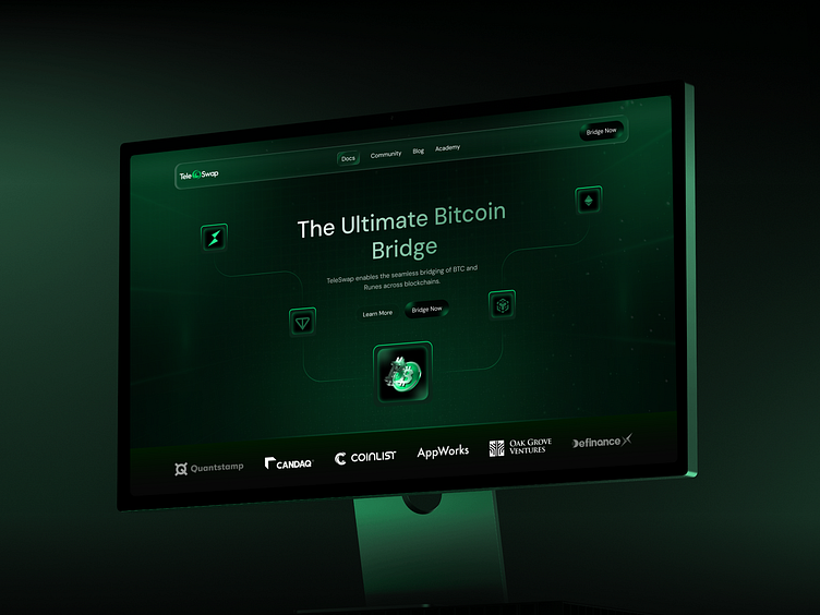 Bitcoin Landing page Design by Dream Pixel UI/UX on Dribbble