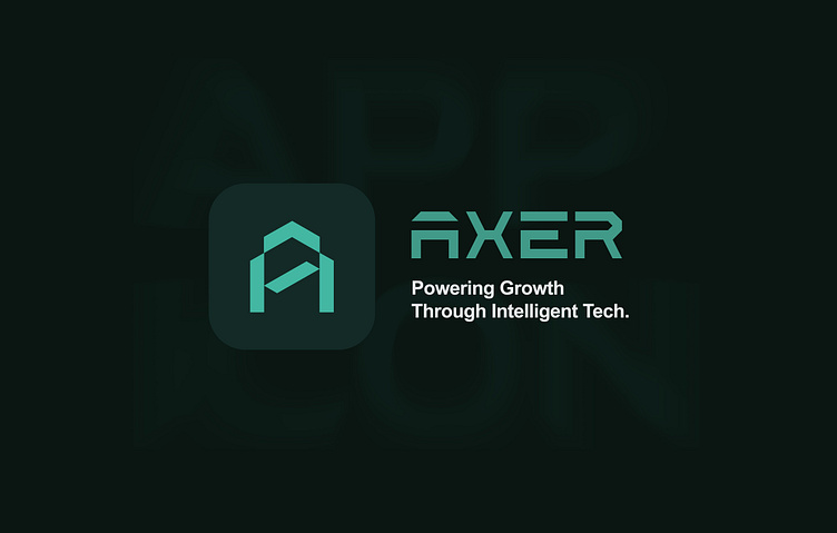 Axer - A logo, A letter, A tech logo, UI, AI, Branding, App by Sohan ...