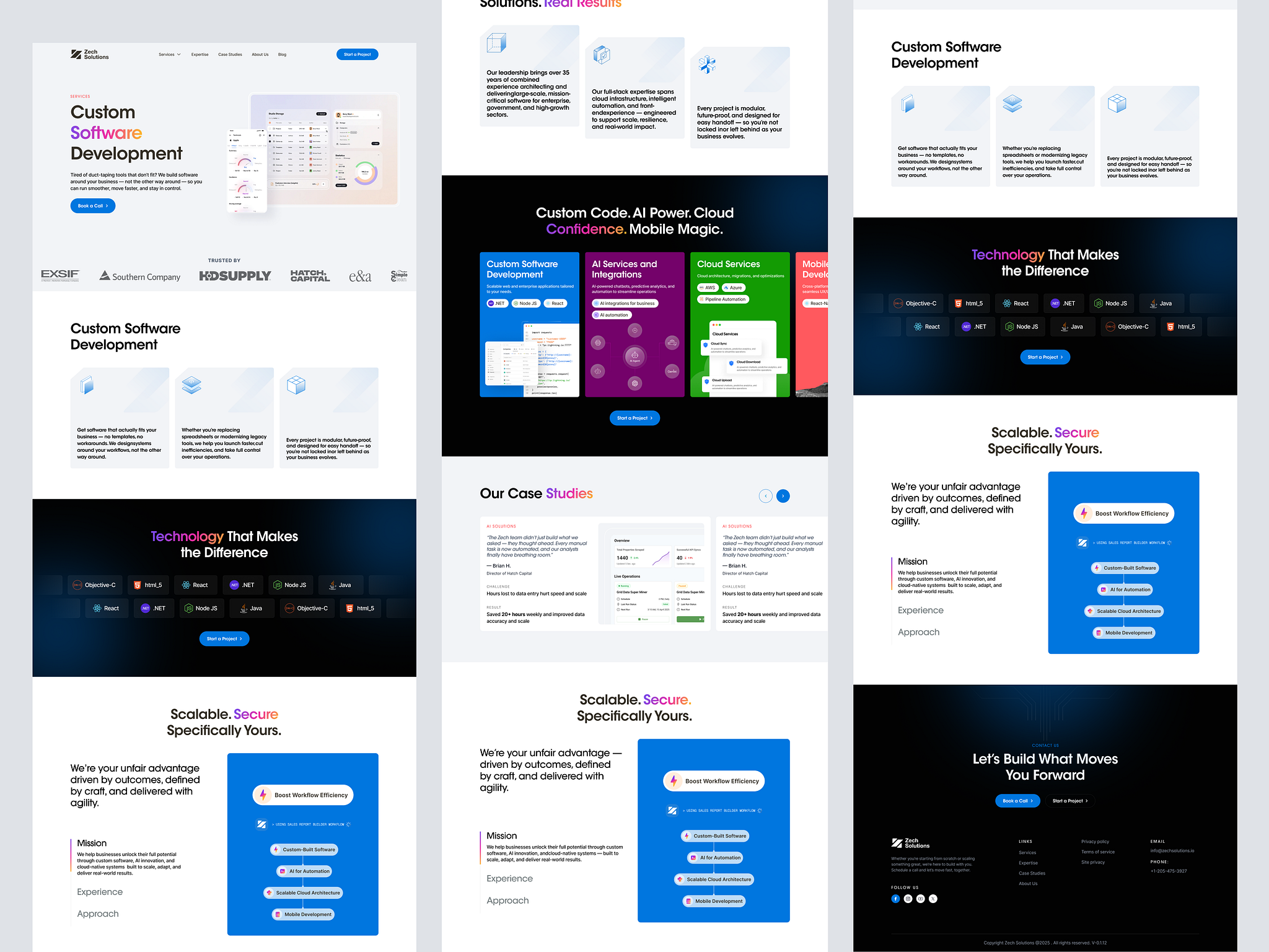 Agency Landing Page UI Design by Musemind Branding & Web Design for ...