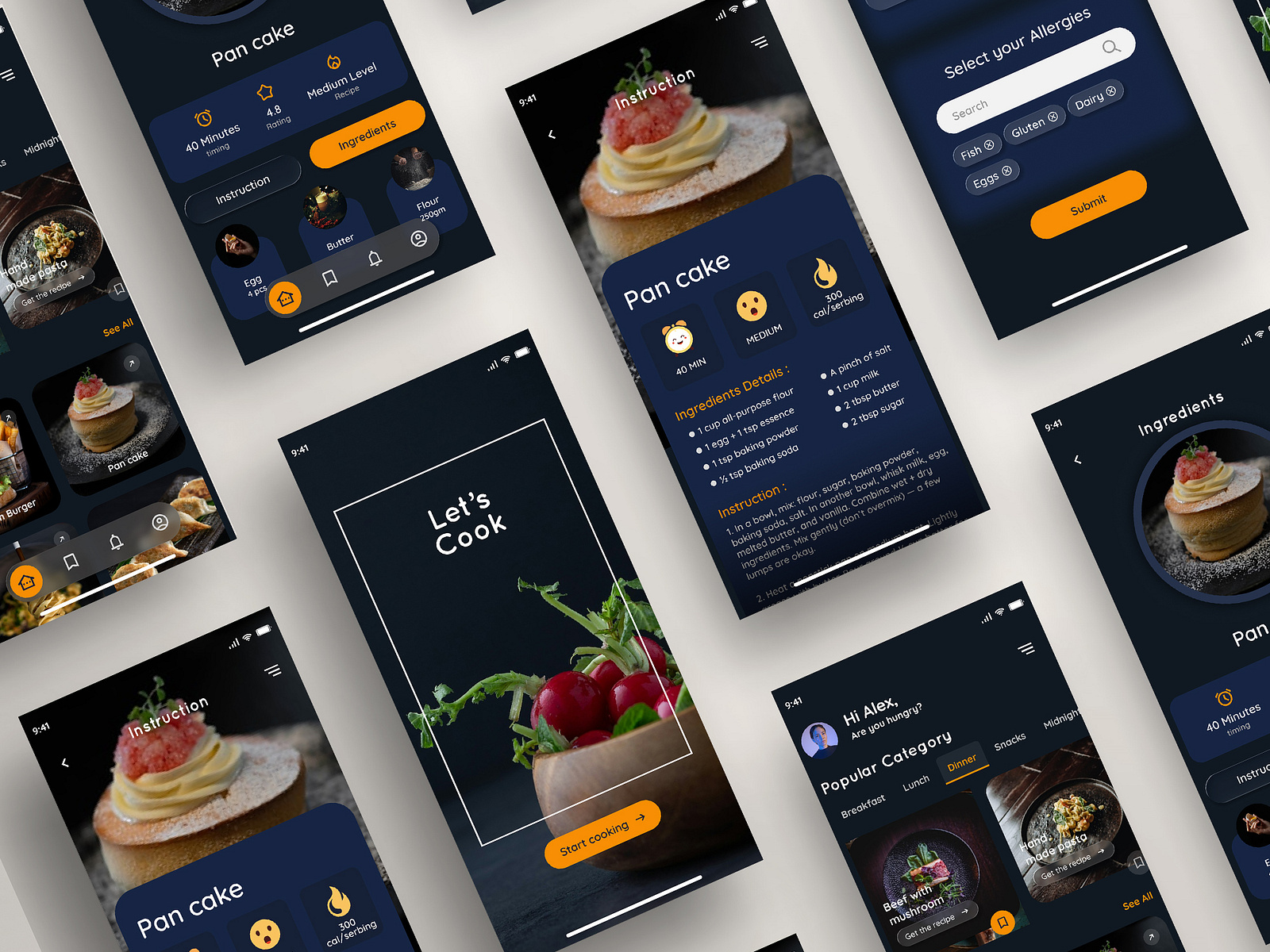 A Smart Recipe App UI for Everyday Cooking by Israt Jahan Rabeya on ...