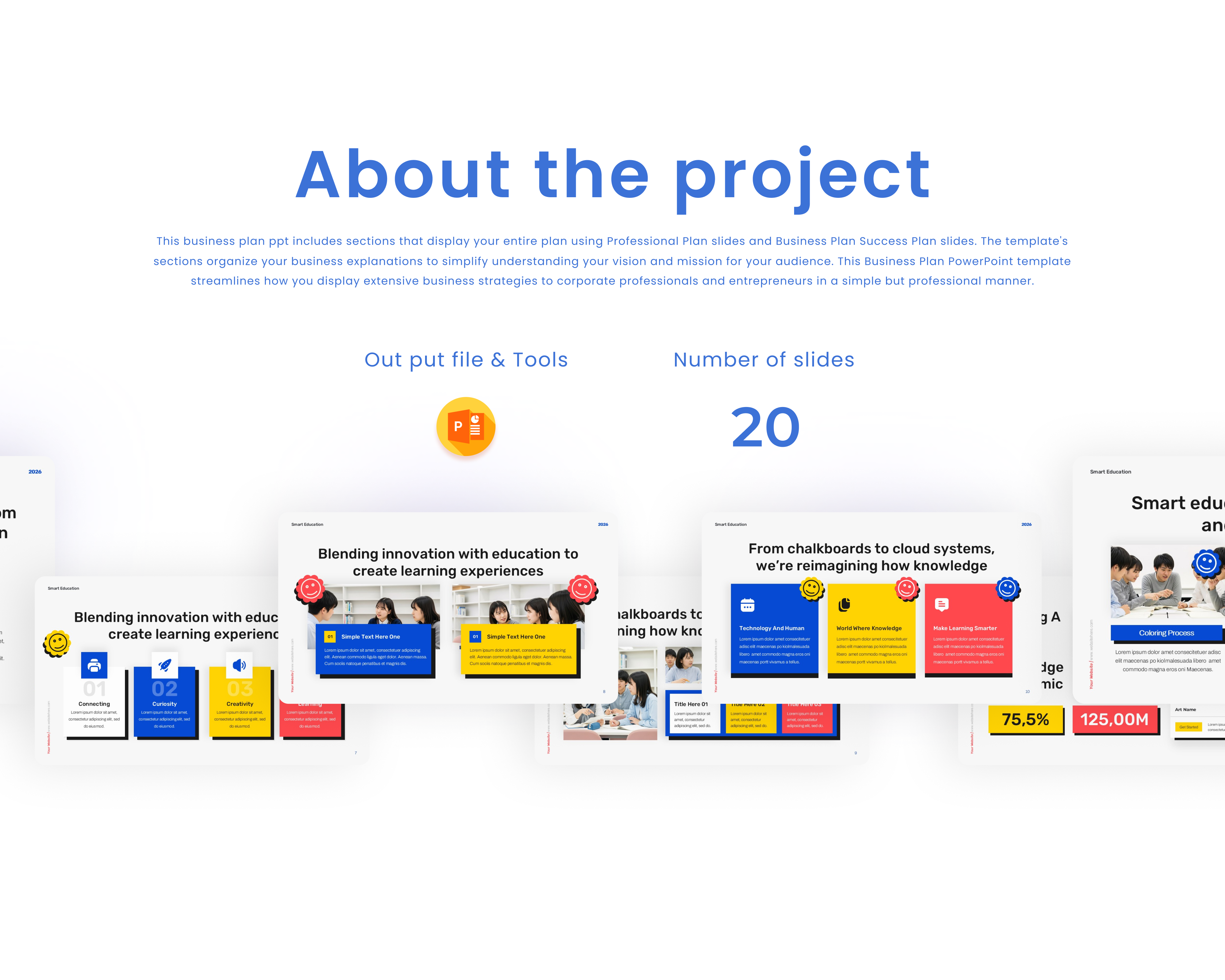 Smart Education PowerPoint Presentation Template by Premast on Dribbble