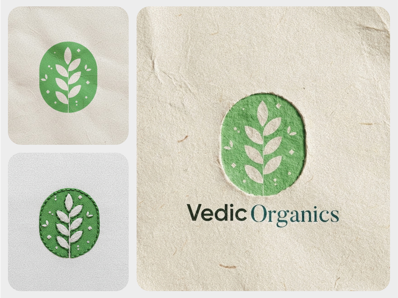 Crafting the Vedic Organics Identity - From Logo to Lifestyle by Dinidu ...