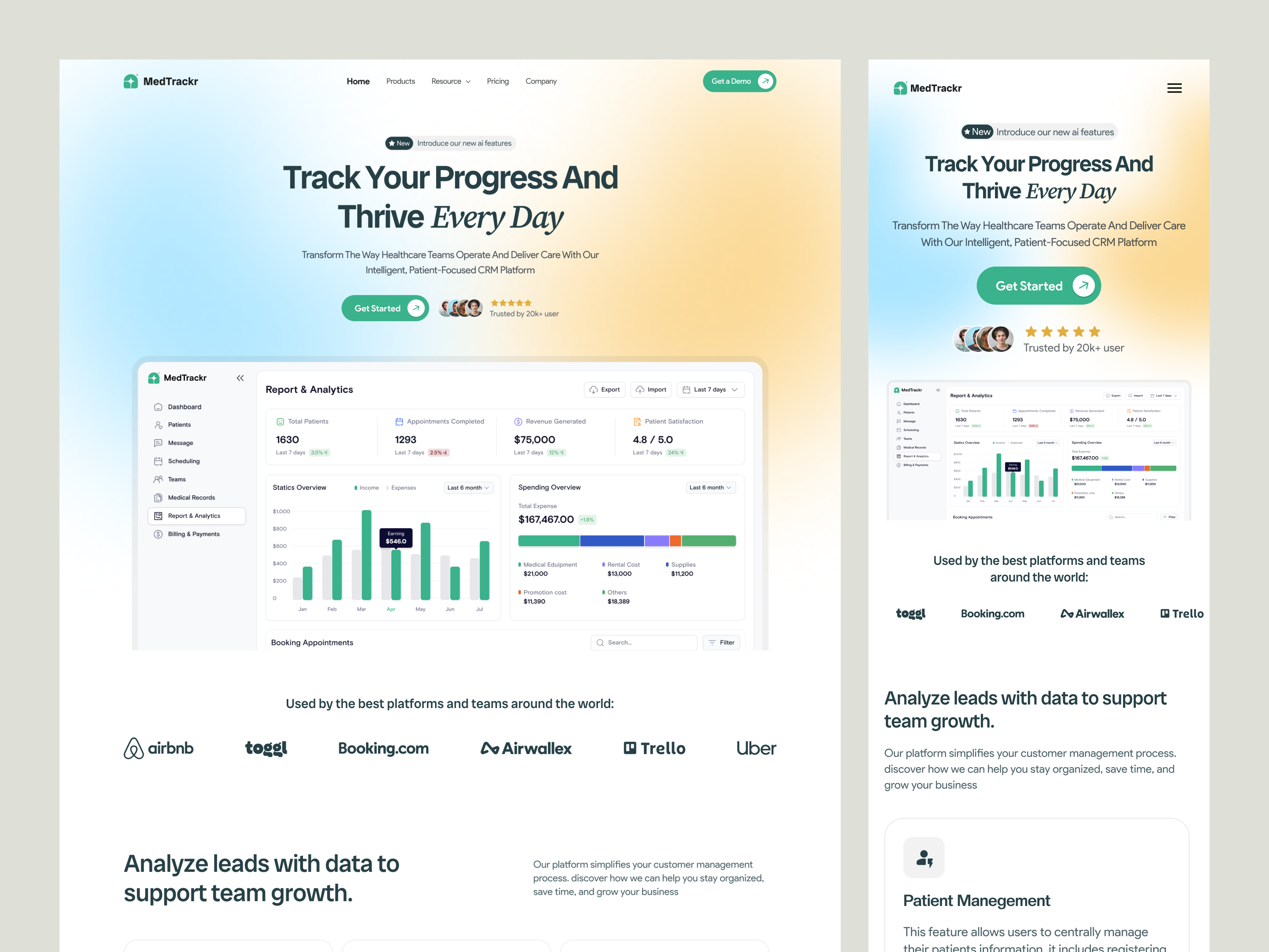 Responsive landing page design by Tanbir Ahmed for Fixoria Studio on ...
