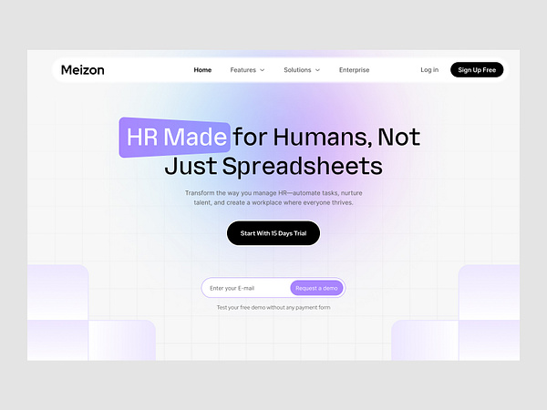 HR Management SaaS UI Design by Sazidur Rahman on Dribbble