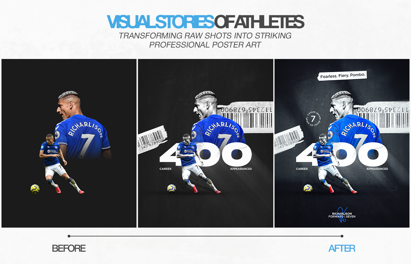 Football Player Milestone Poster Design by Ahmed Juel on Dribbble