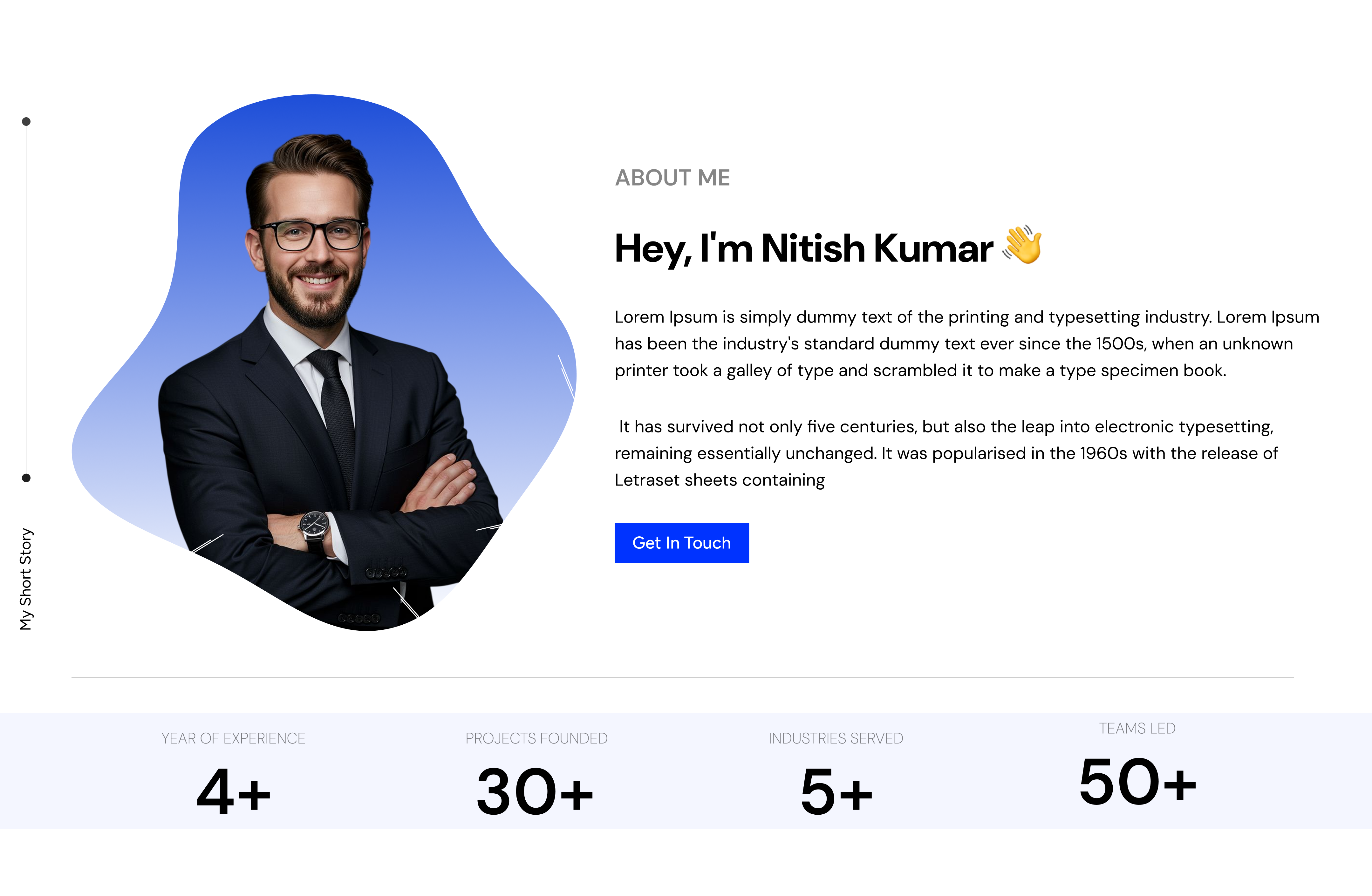 Personal Brand Portfolio Website for a Visionary CEO by Hasnain Ali on ...