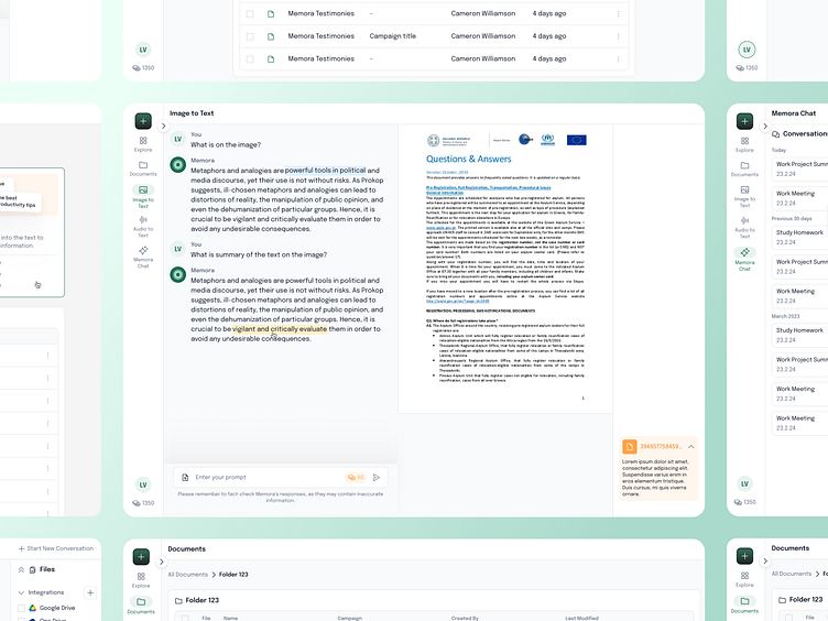 Smart AI Chat Interface Design by Nexa Design on Dribbble