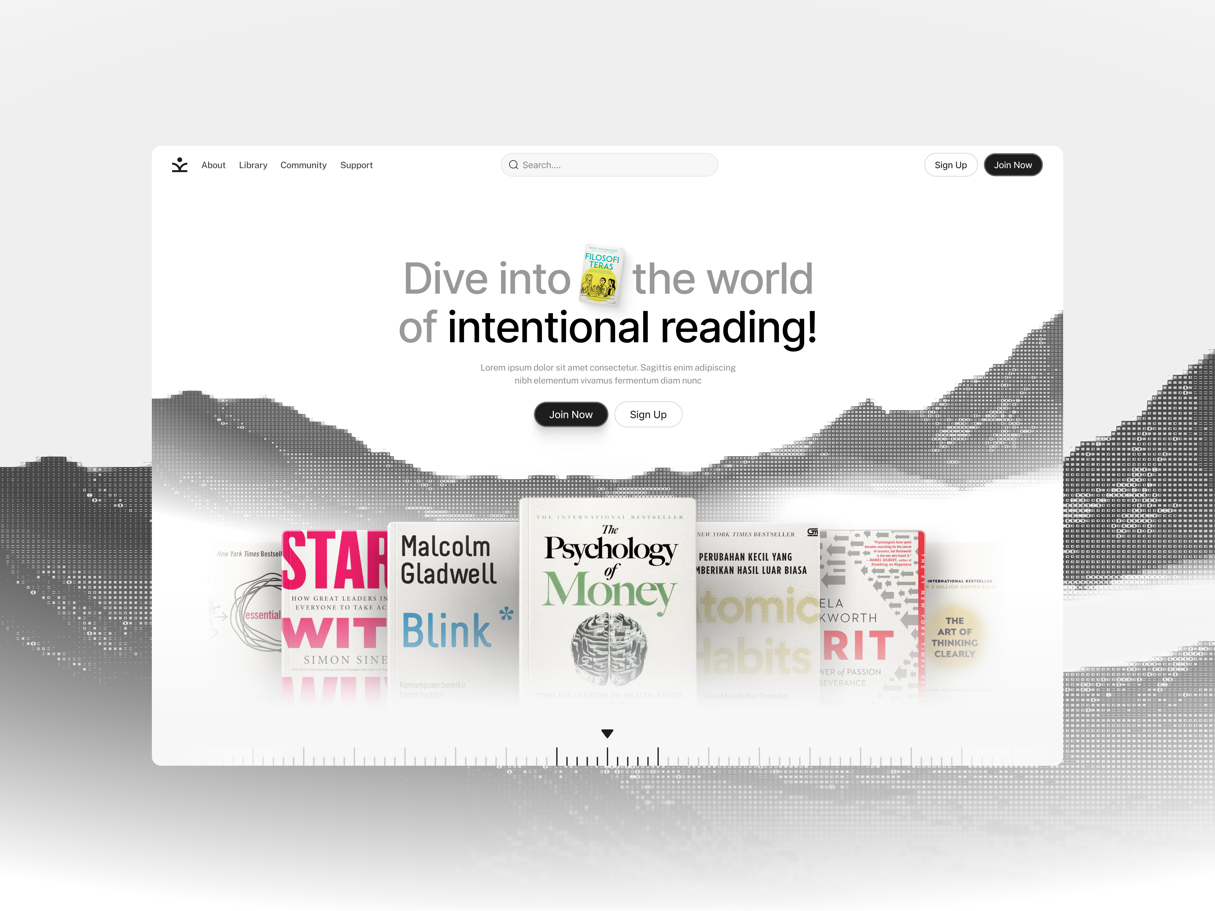 ReBook - Book Curation Platform by Kretya Studio on Dribbble