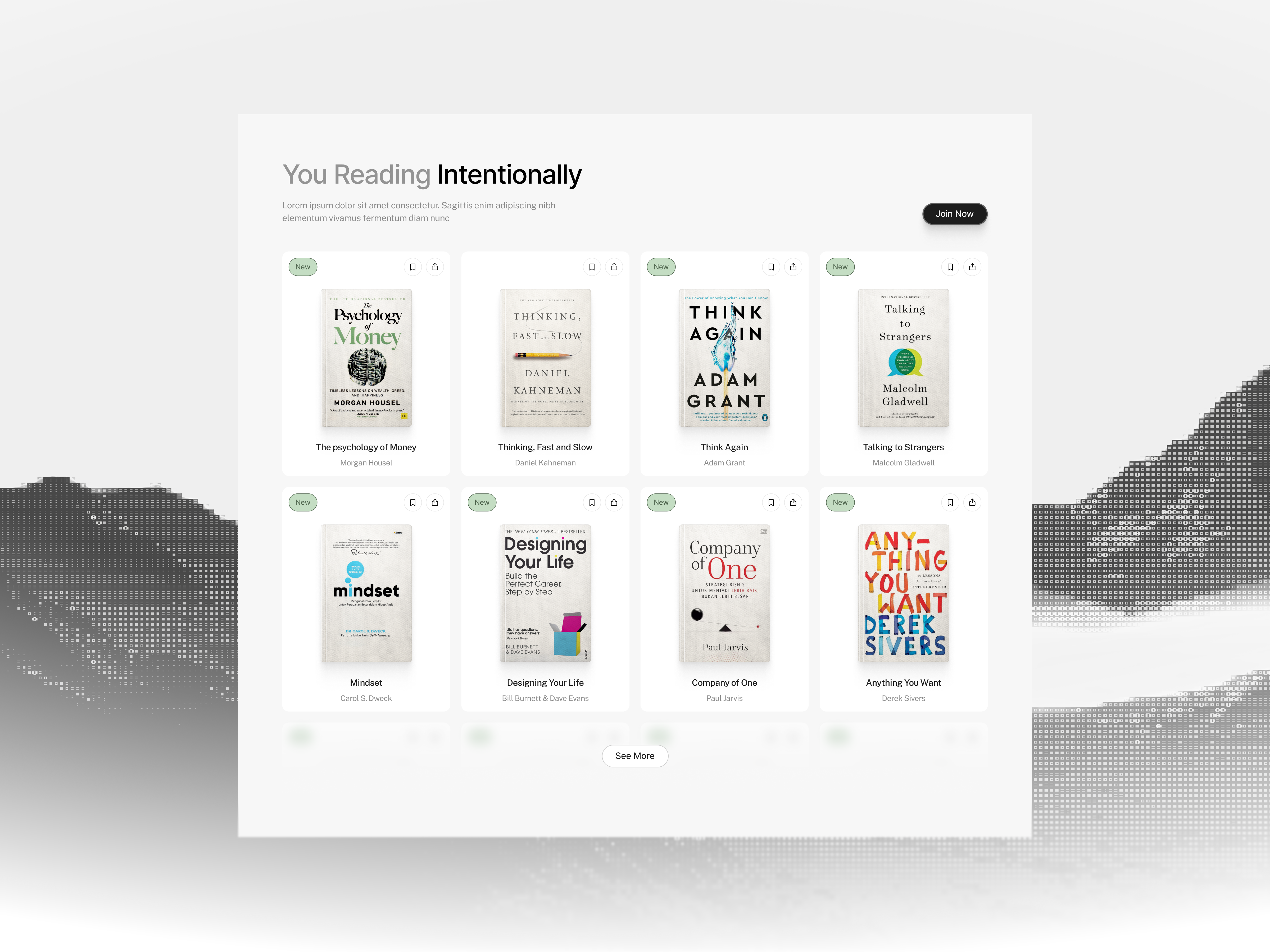 ReBook - Book Curation Platform by Kretya Studio on Dribbble