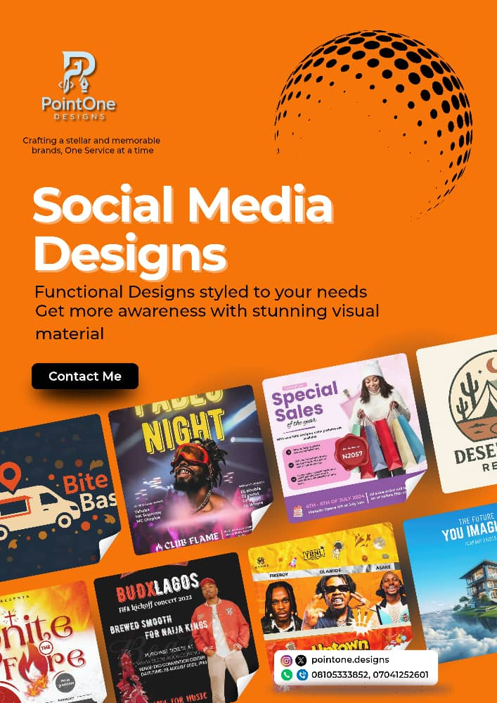 Social Media Design Showcase by PointOne Designs on Dribbble
