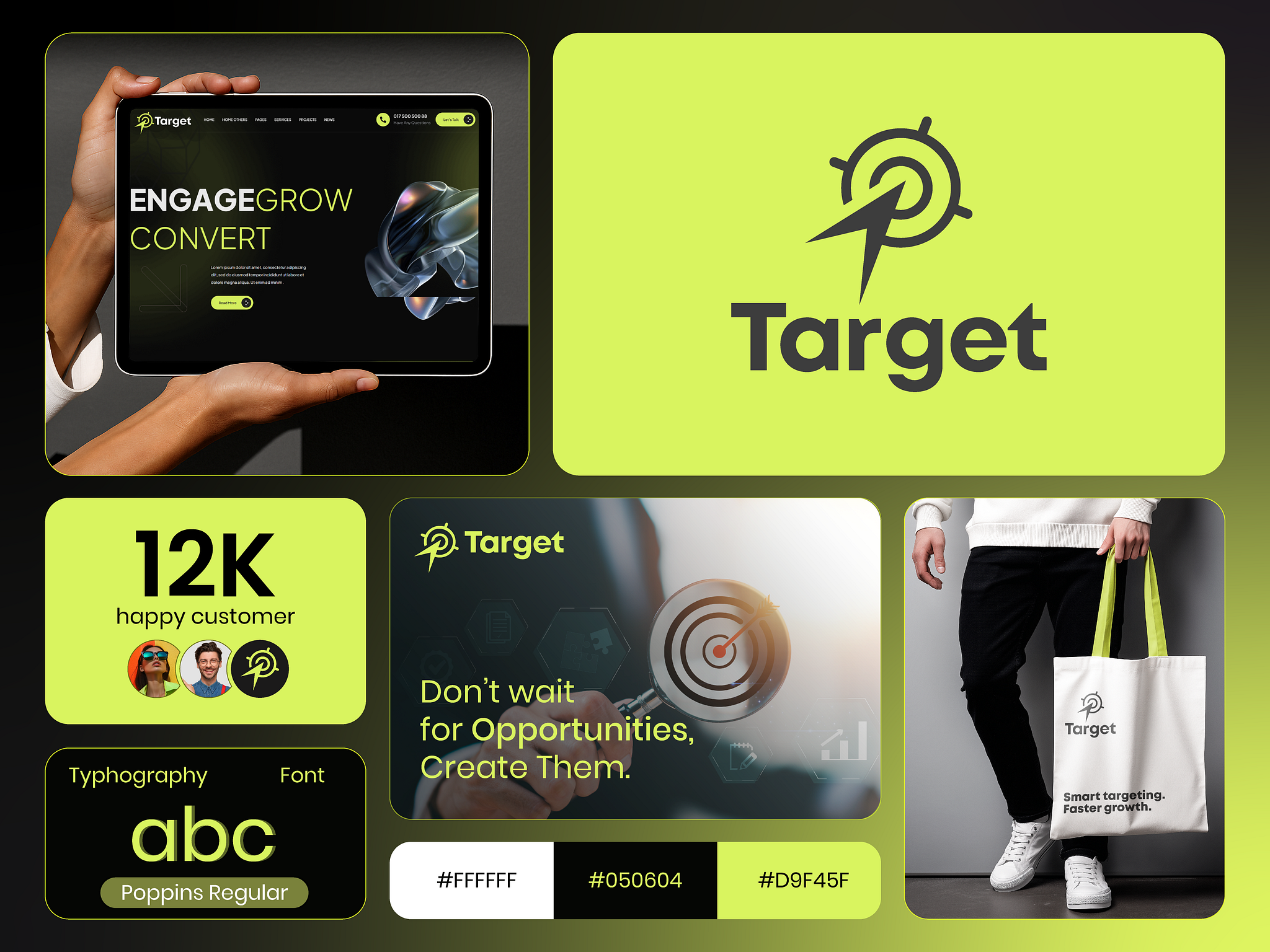 Target - Logo & Brand Identity by Nayem | Logo & Brand Designer on Dribbble