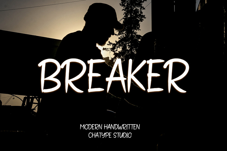 BREAKER Font by Chatype Studio on Dribbble