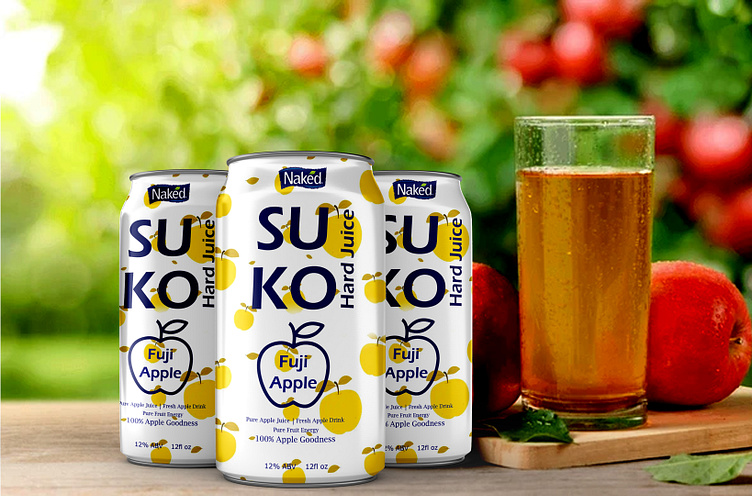 Can Label Design by Rinku Malakar on Dribbble