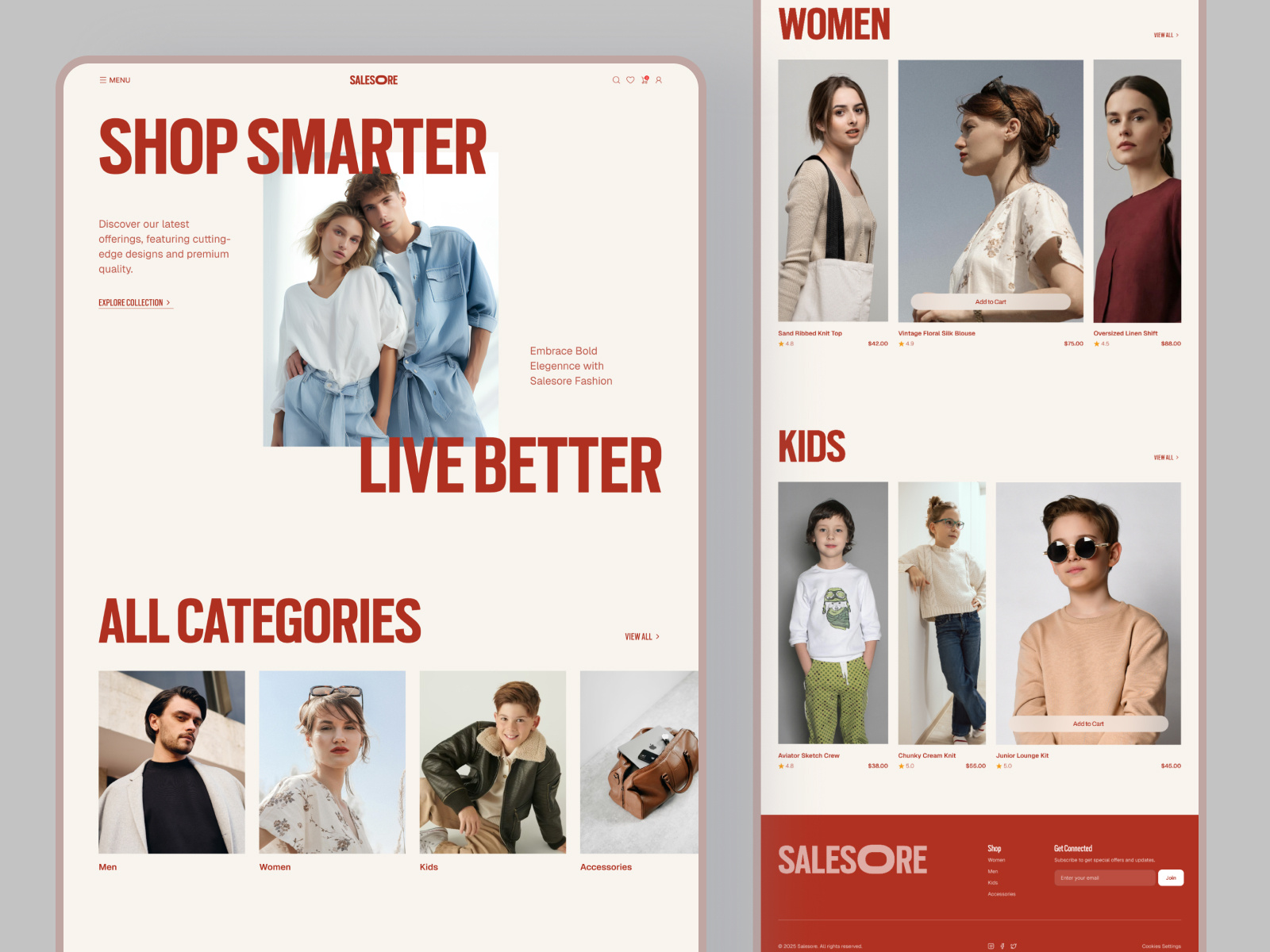 Modern eCommerce Website - Bold Design, Seamless Shopping 🛍️ by ...