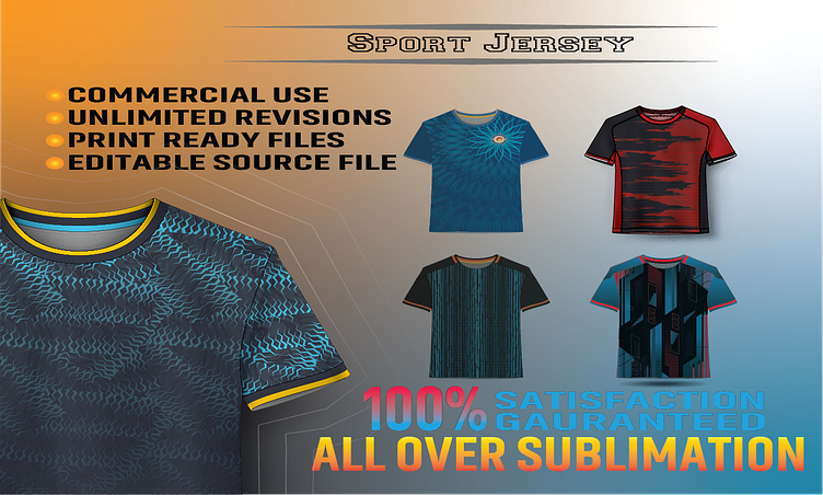 Custom Sports Jersey Design by MD Mehedi Hasan on Dribbble