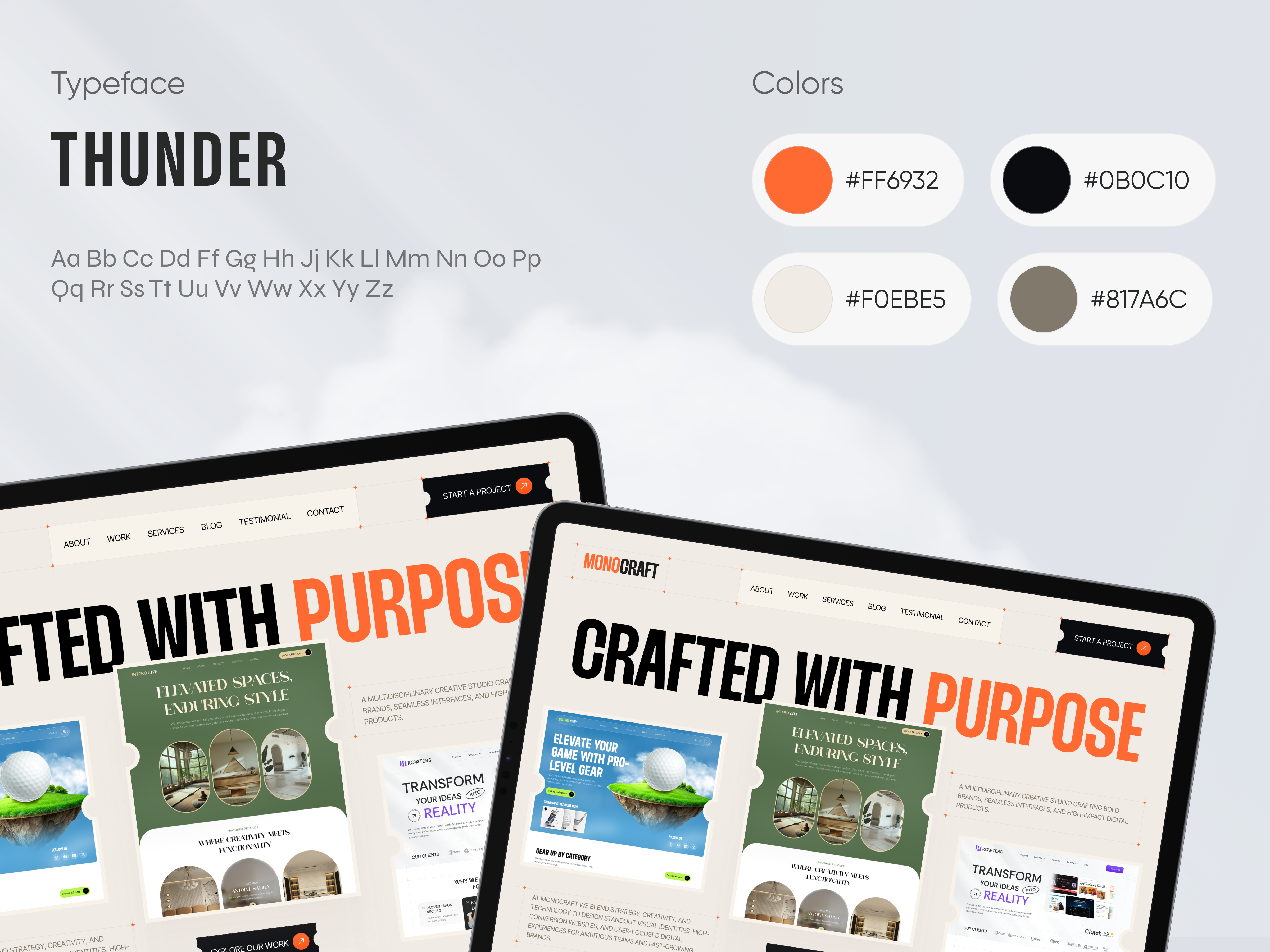 Creative Studio Hero Section Concept by Ahasan Ahamed on Dribbble