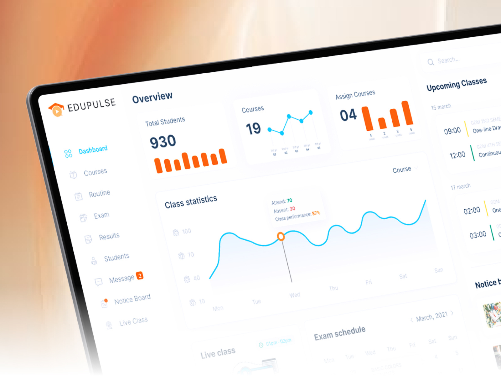 EduPulse – EdTech Platform UI/UX by Roni Biswas on Dribbble