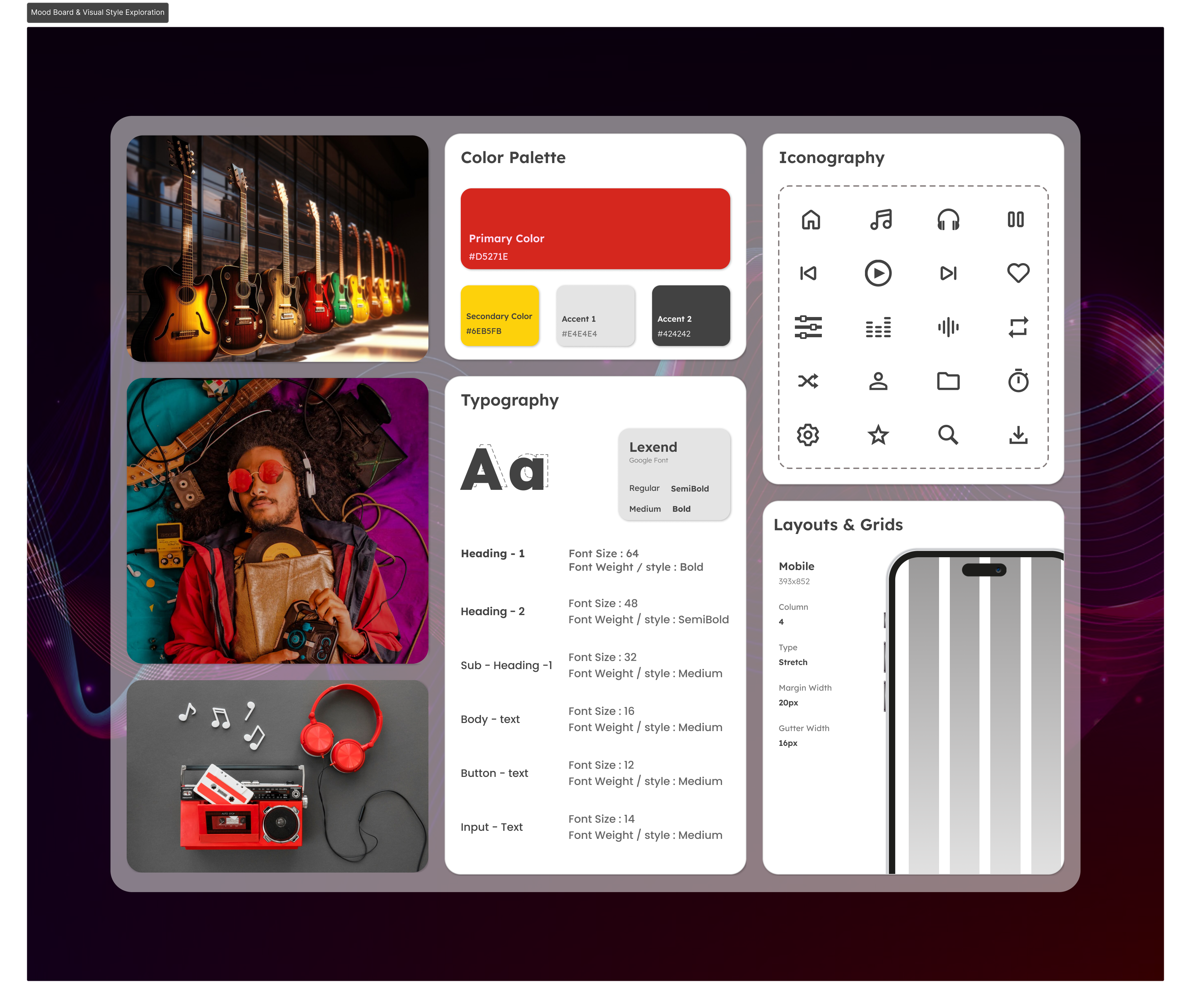 Browse thousands of Music Moodboard images for design inspiration ...