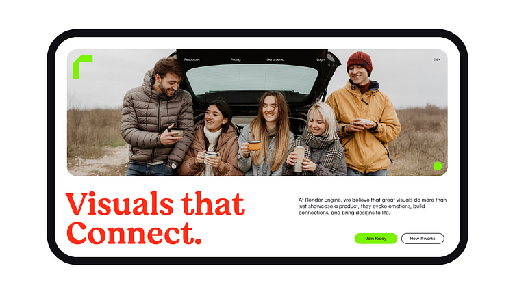 Typography In Action - Rander Engine by Design Musketeer LLC on Dribbble
