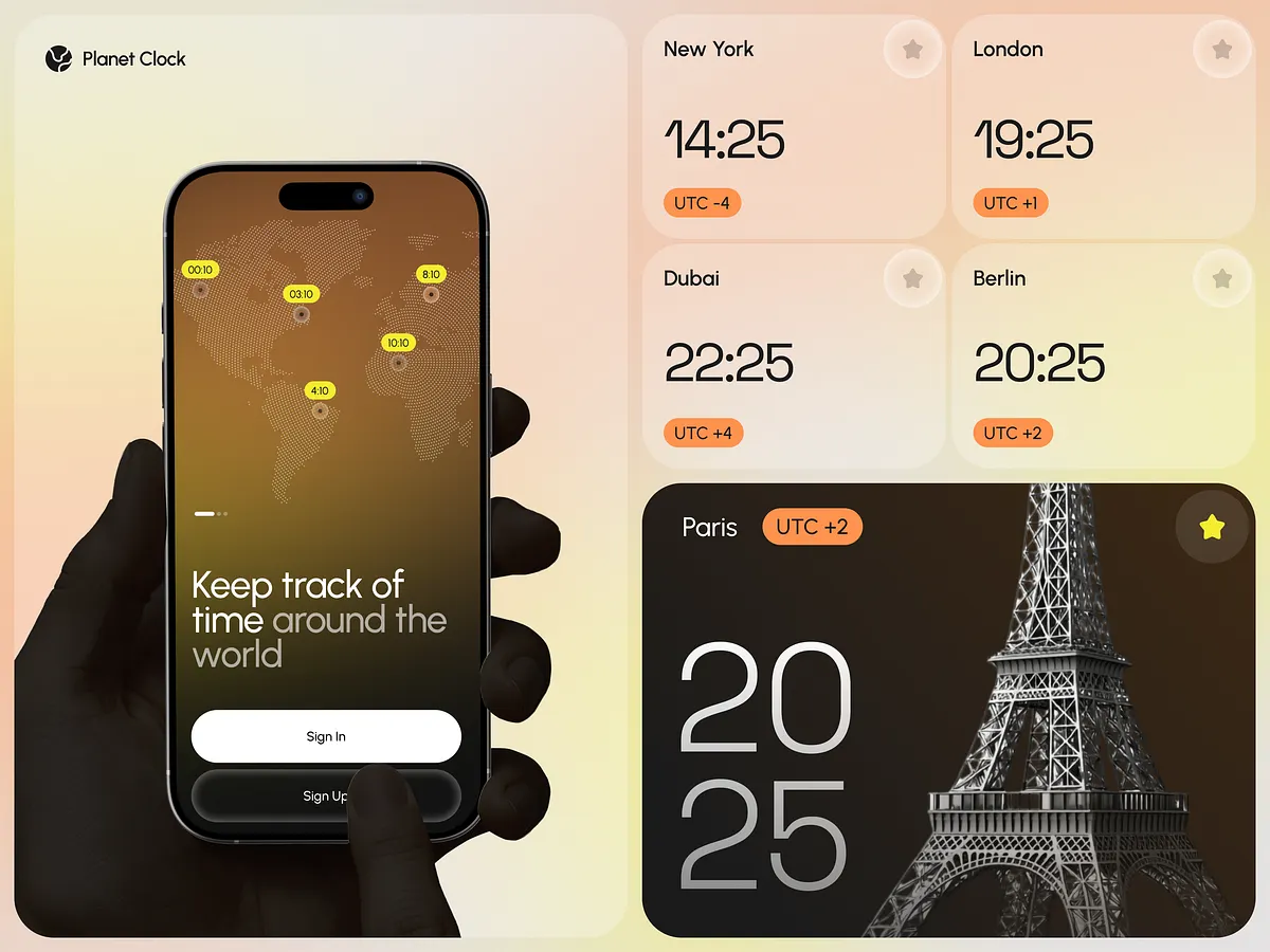Browse thousands of World Clock App images for design inspiration ...