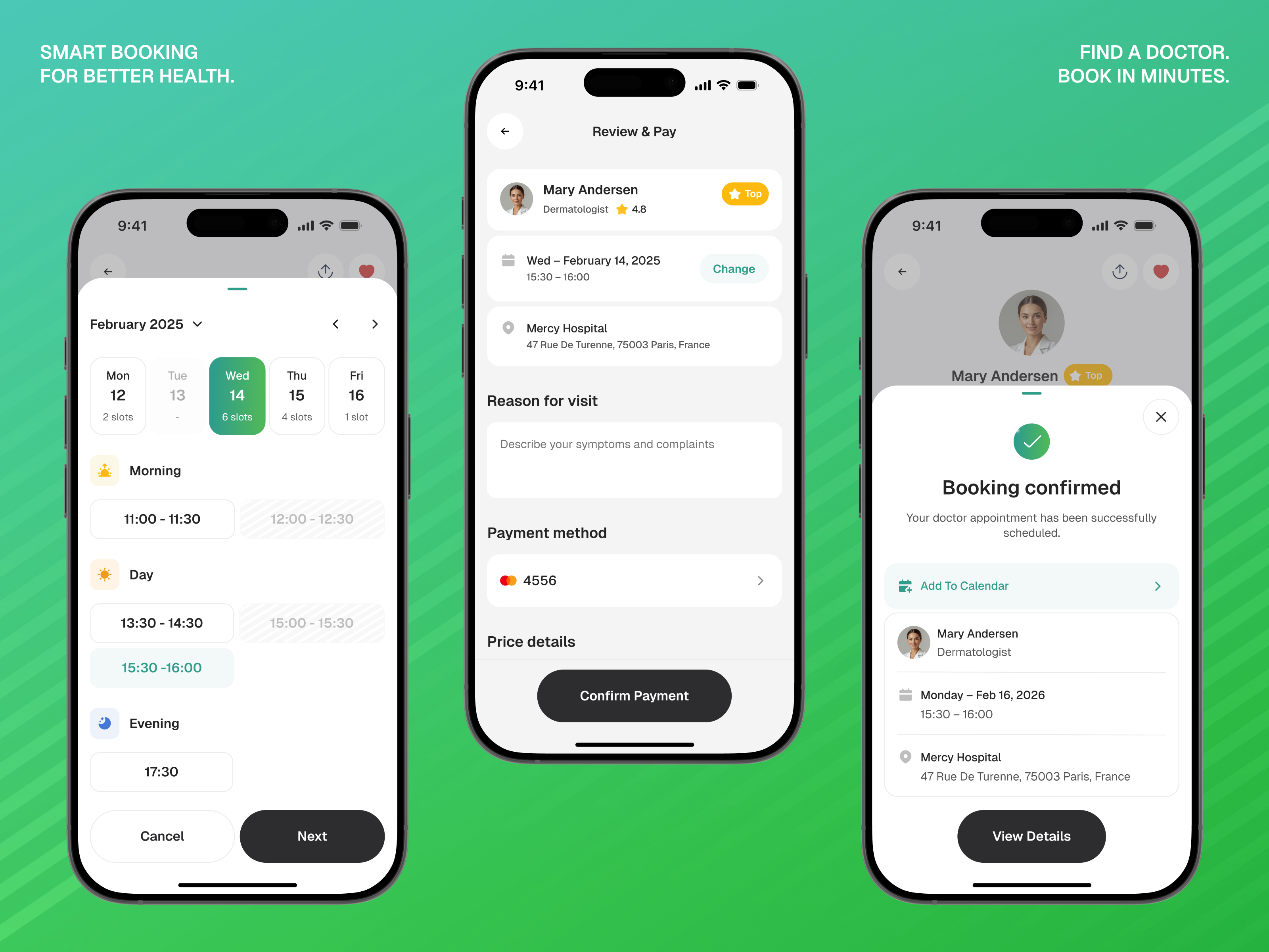 Doctor Appointment Mobile App Design - DocSpot by Phenomenon Product ...