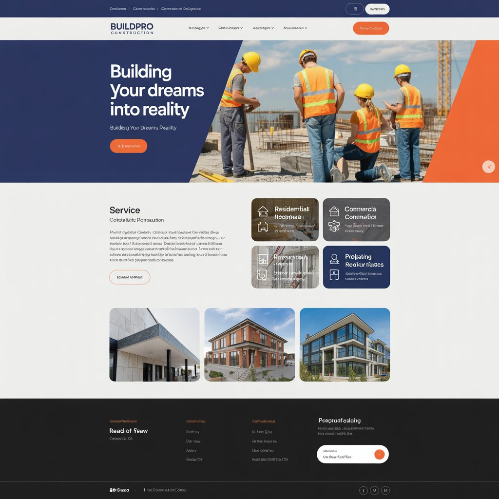 Website ,Construction Website, Custom Wrbsite by Nargis Visual Studio ...