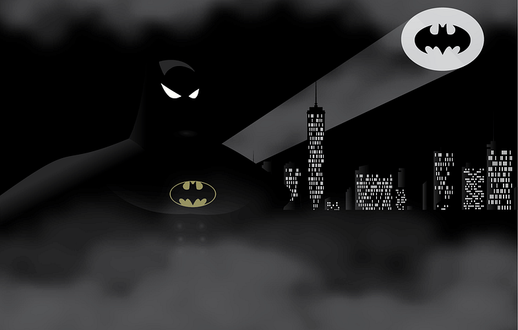 Batman Rises by Alex Villalobos on Dribbble
