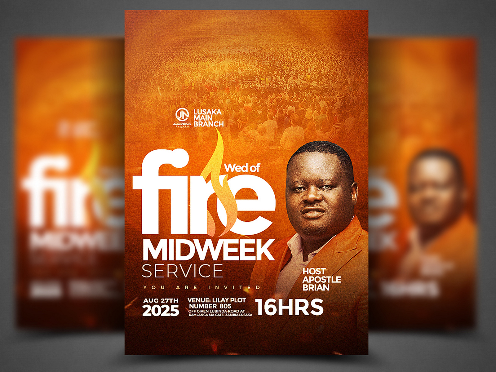 Church Poster Template by Premium City Graphics on Dribbble