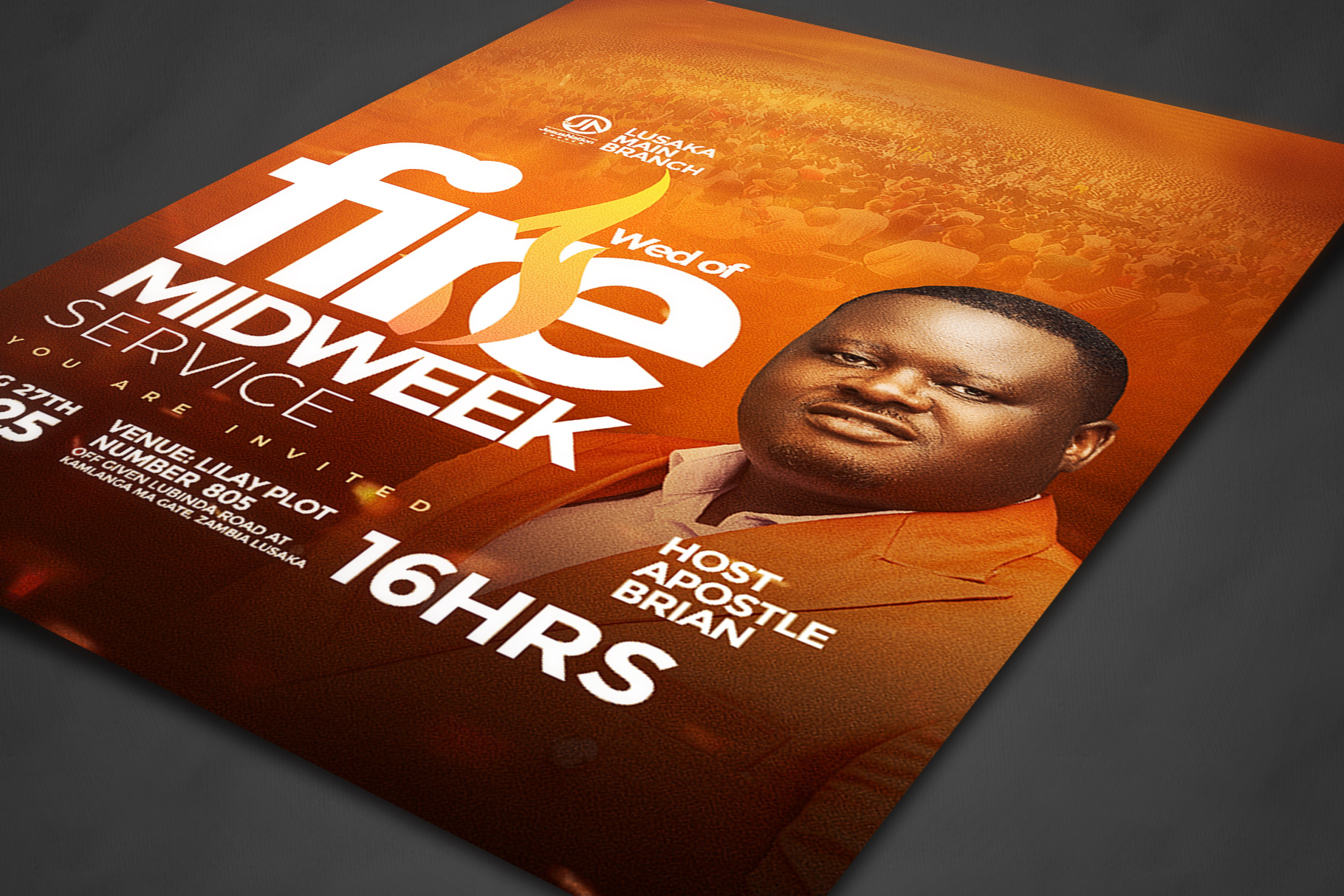 Church Poster Template by Premium City Graphics on Dribbble