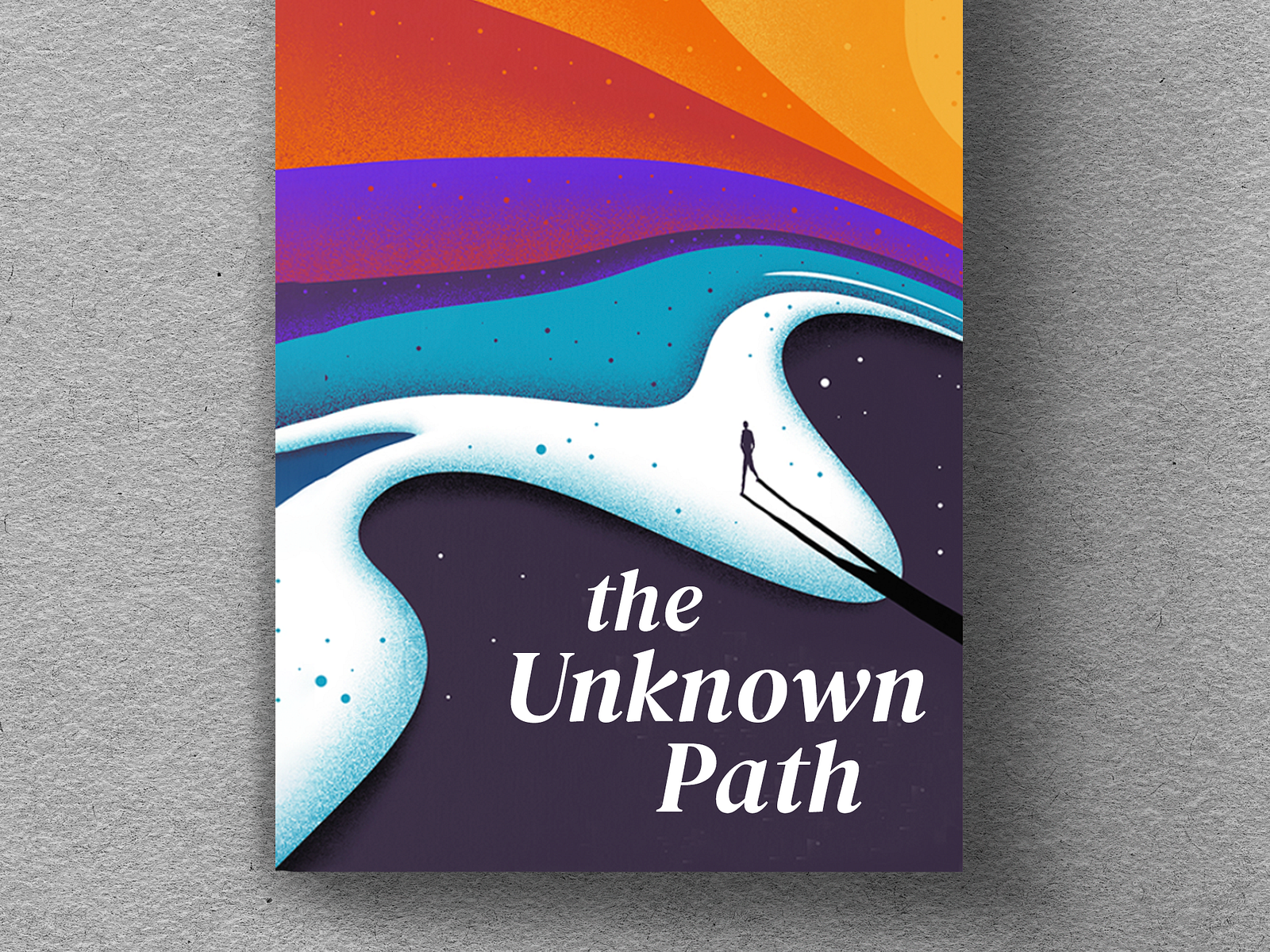 the unknown path book cover by de'Quesera Studio on Dribbble