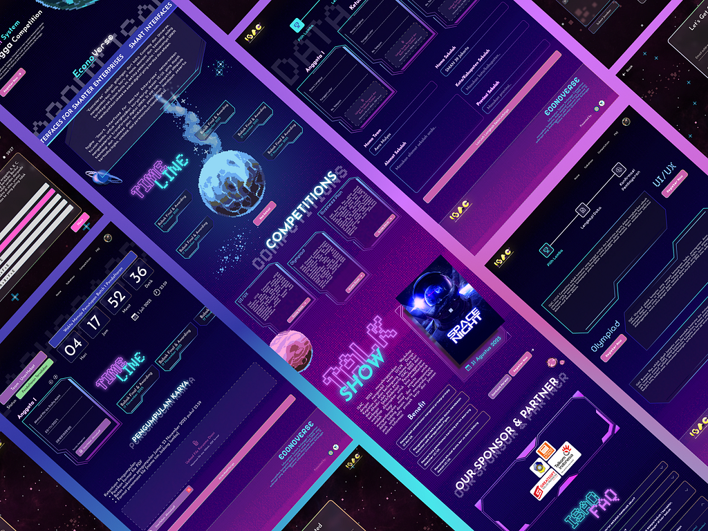 Galaxy Pixel Theme Website by raesutha on Dribbble