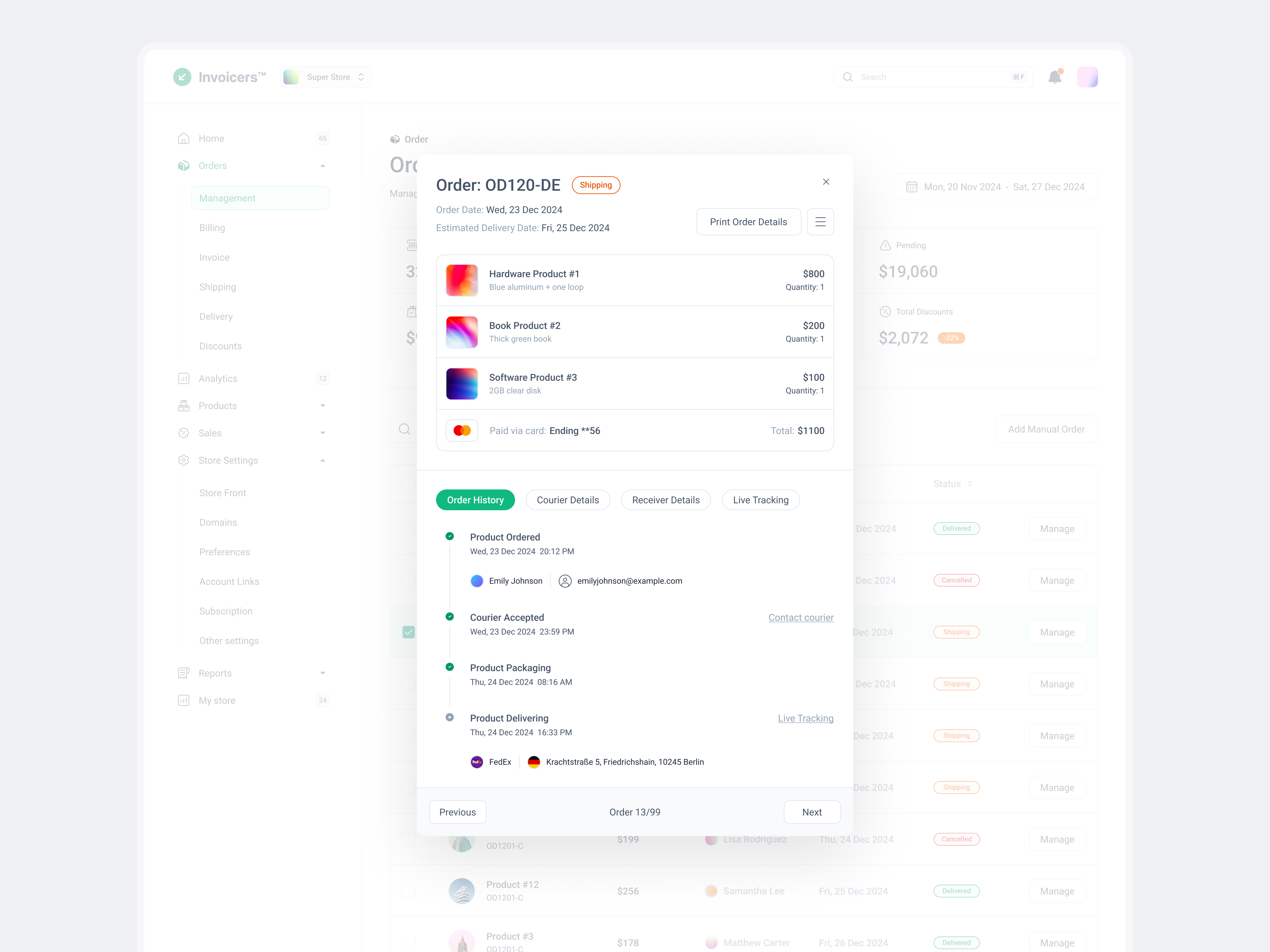 Email App UI by Louis Nguyen Studio™ on Dribbble