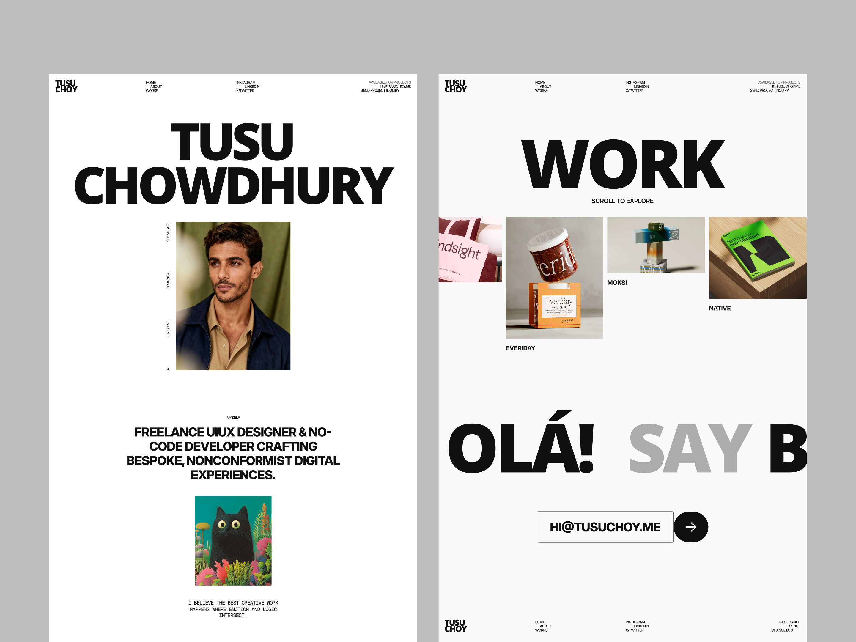 Tusu — Portfolio That Turns Views Into Leads by Tarik Eamin for ...
