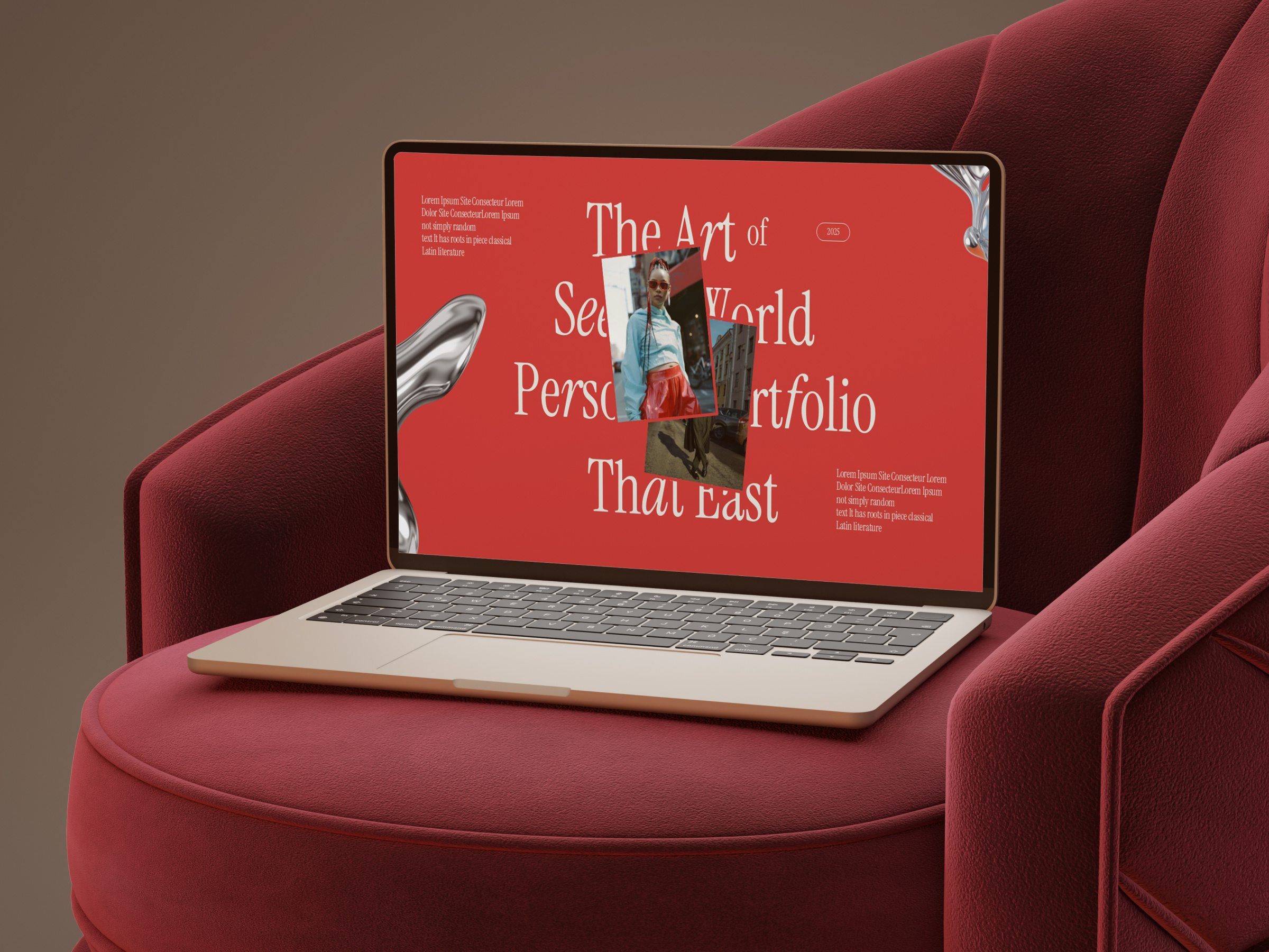 Persona Portfolio PowerPoint Template by Maatix on Dribbble