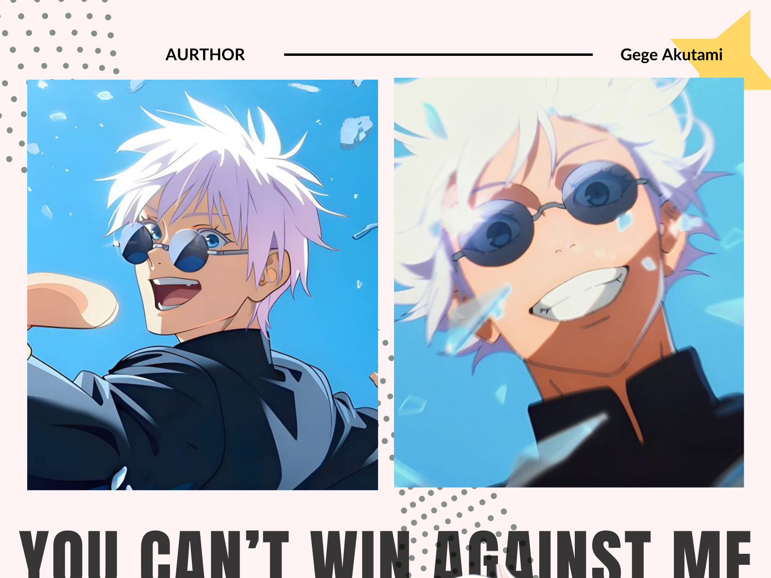 GOJO POSTER DESIGN by raaw on Dribbble