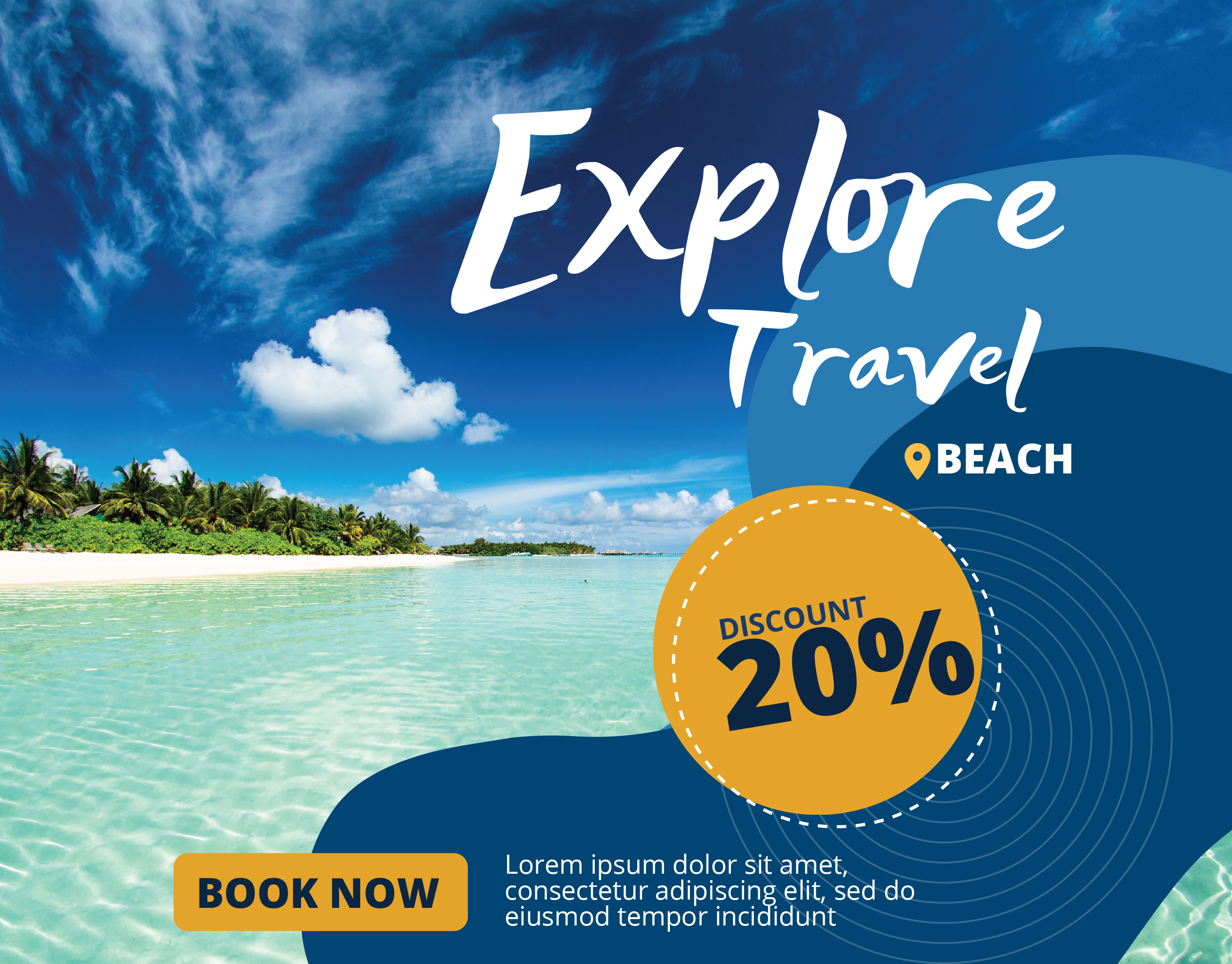 Traveling Social Media Poster Design by Sunny Hossain Meem on Dribbble