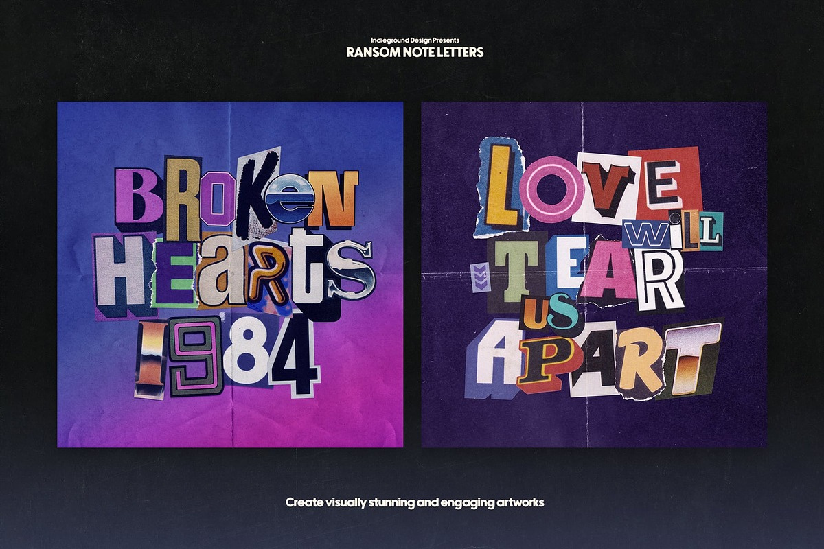 Ransom Note Letters 2025 UPDATE by Olivia Smith on Dribbble