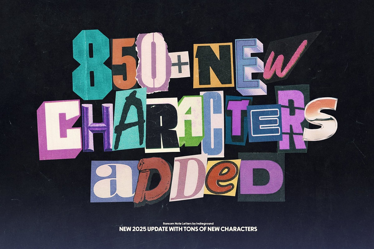 Ransom Note Letters 2025 UPDATE by Olivia Smith on Dribbble