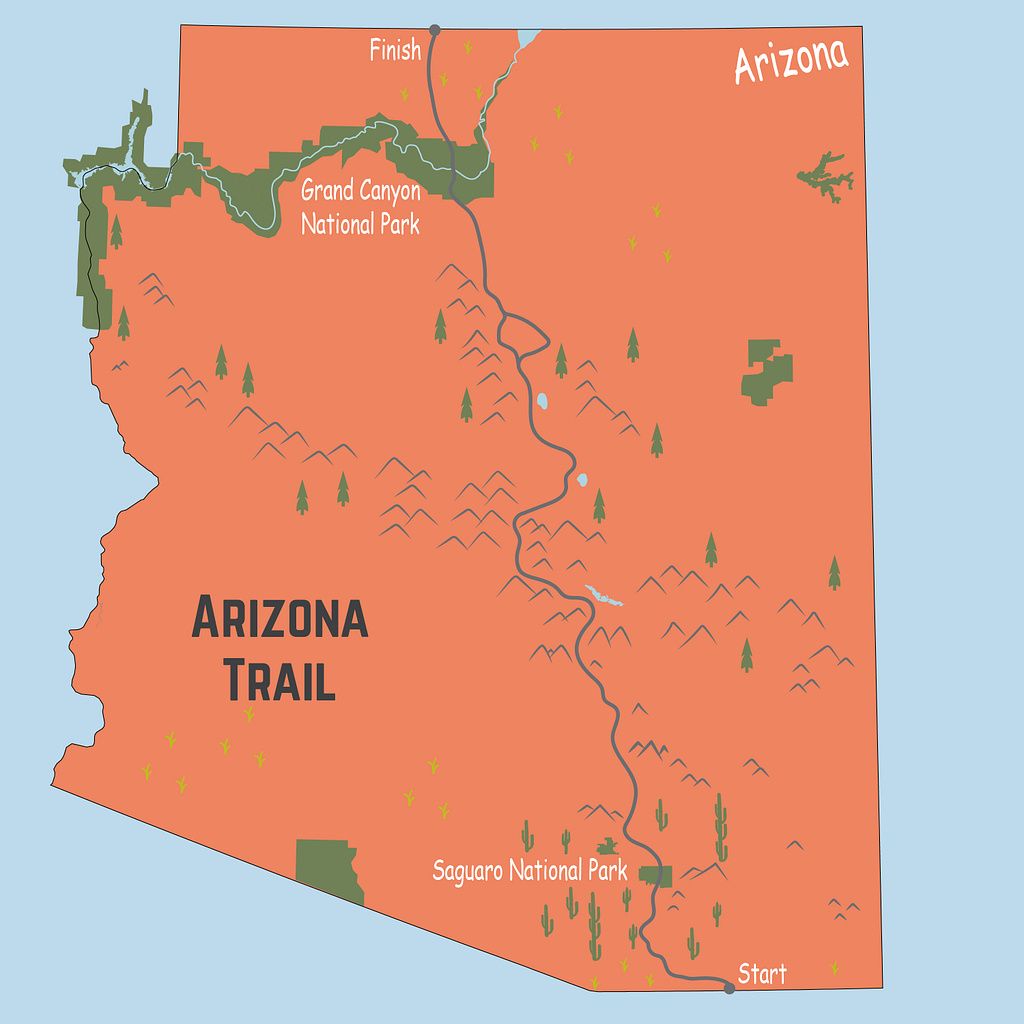 Trail Map by DigitalDesignsLaura on Dribbble