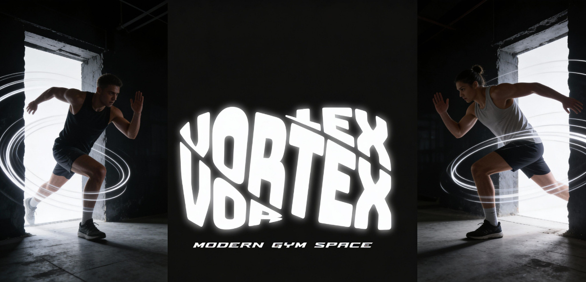 VORTEX GYM BRAND by Vaughn Johnson on Dribbble
