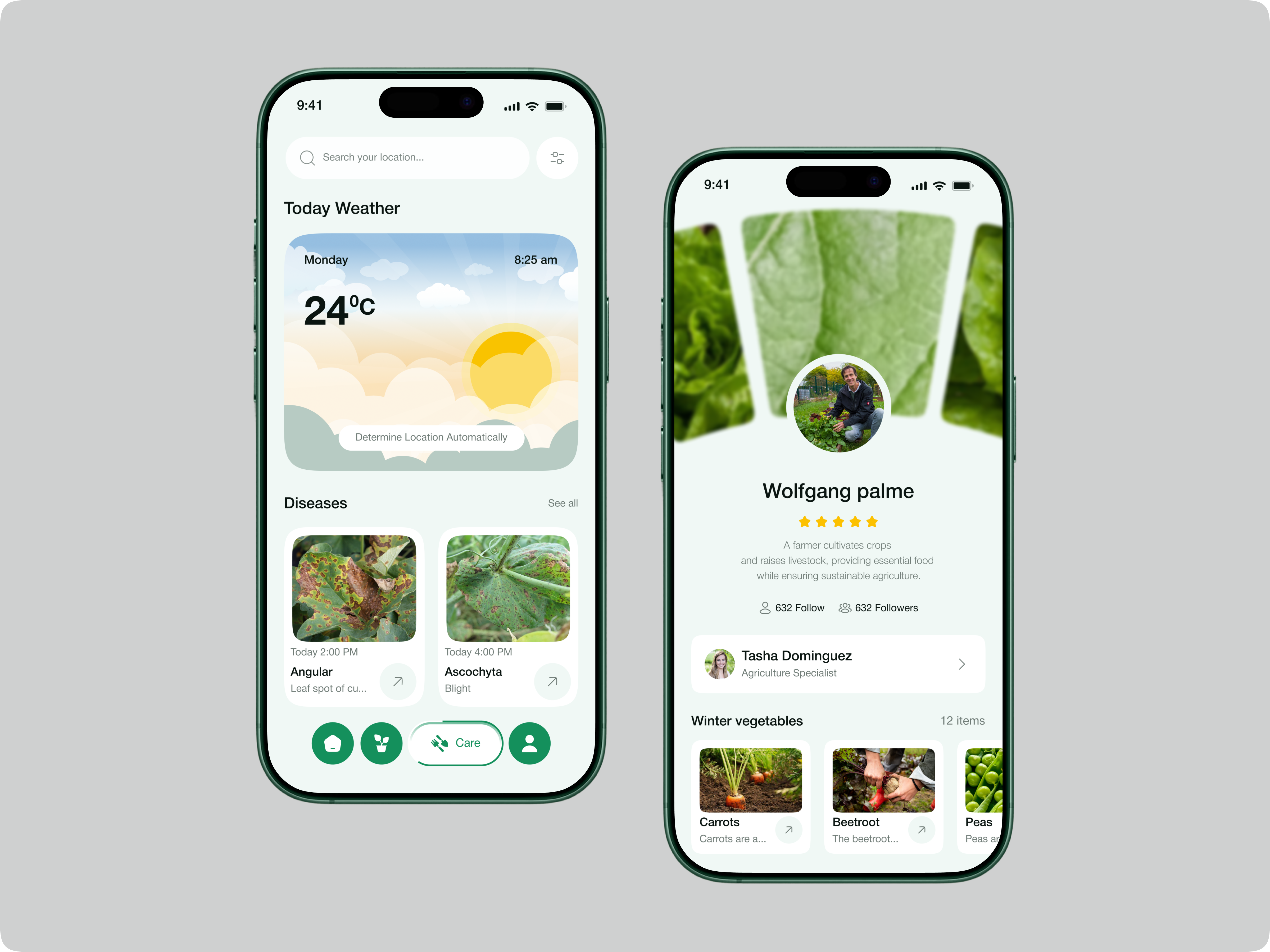 Gardening Guide Mobile App UI by Faruk Hossain on Dribbble