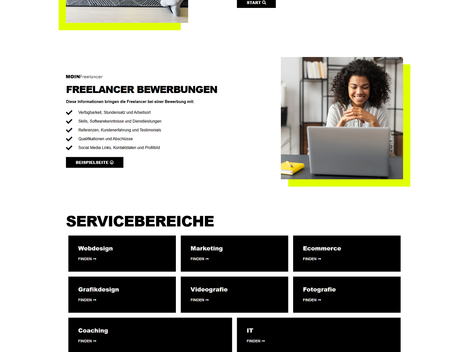 Freelancer Platform Website Design by Filip Krzyzynski on Dribbble
