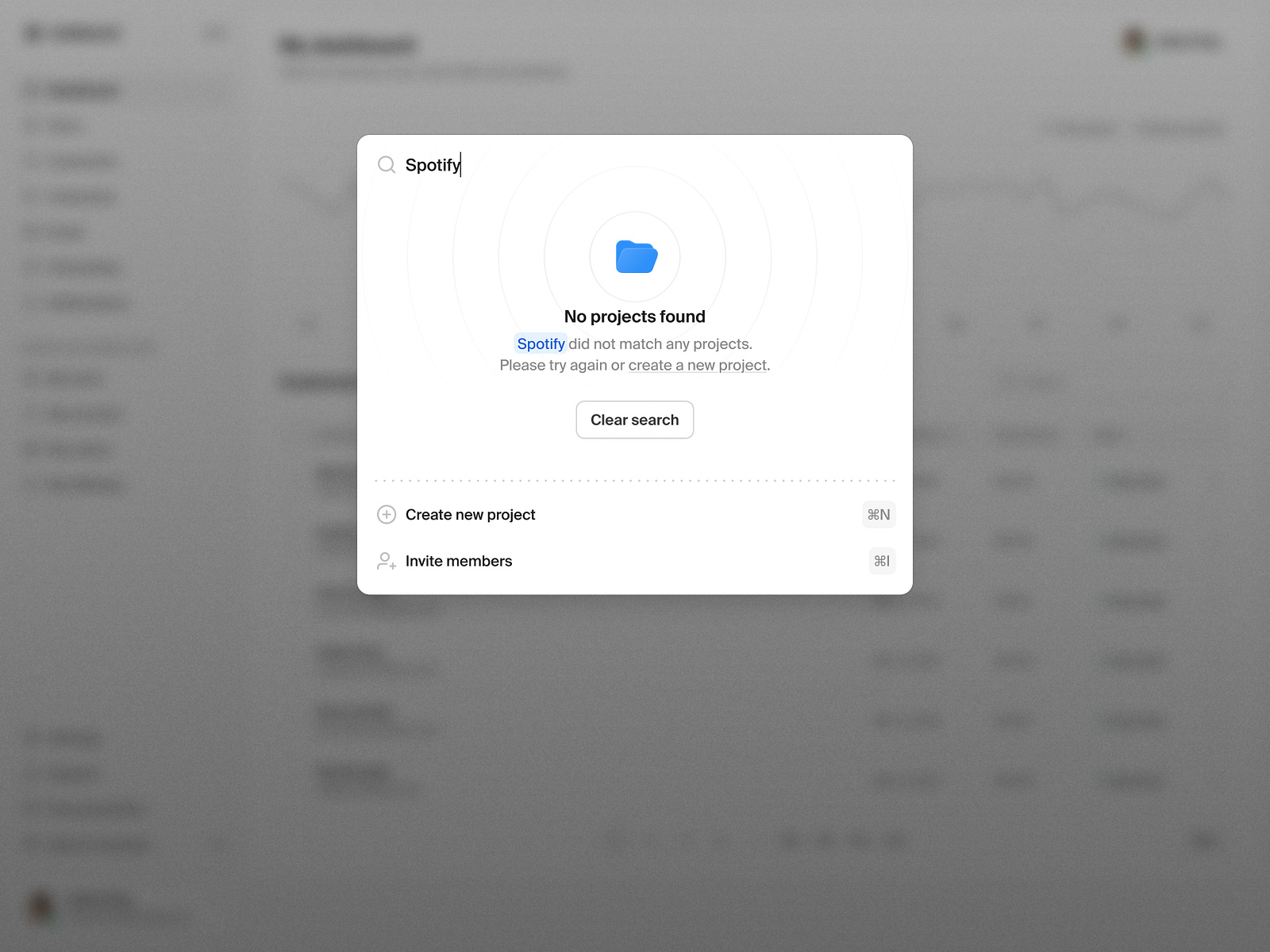 No projects found — Untitled UI by Jordan Hughes® on Dribbble